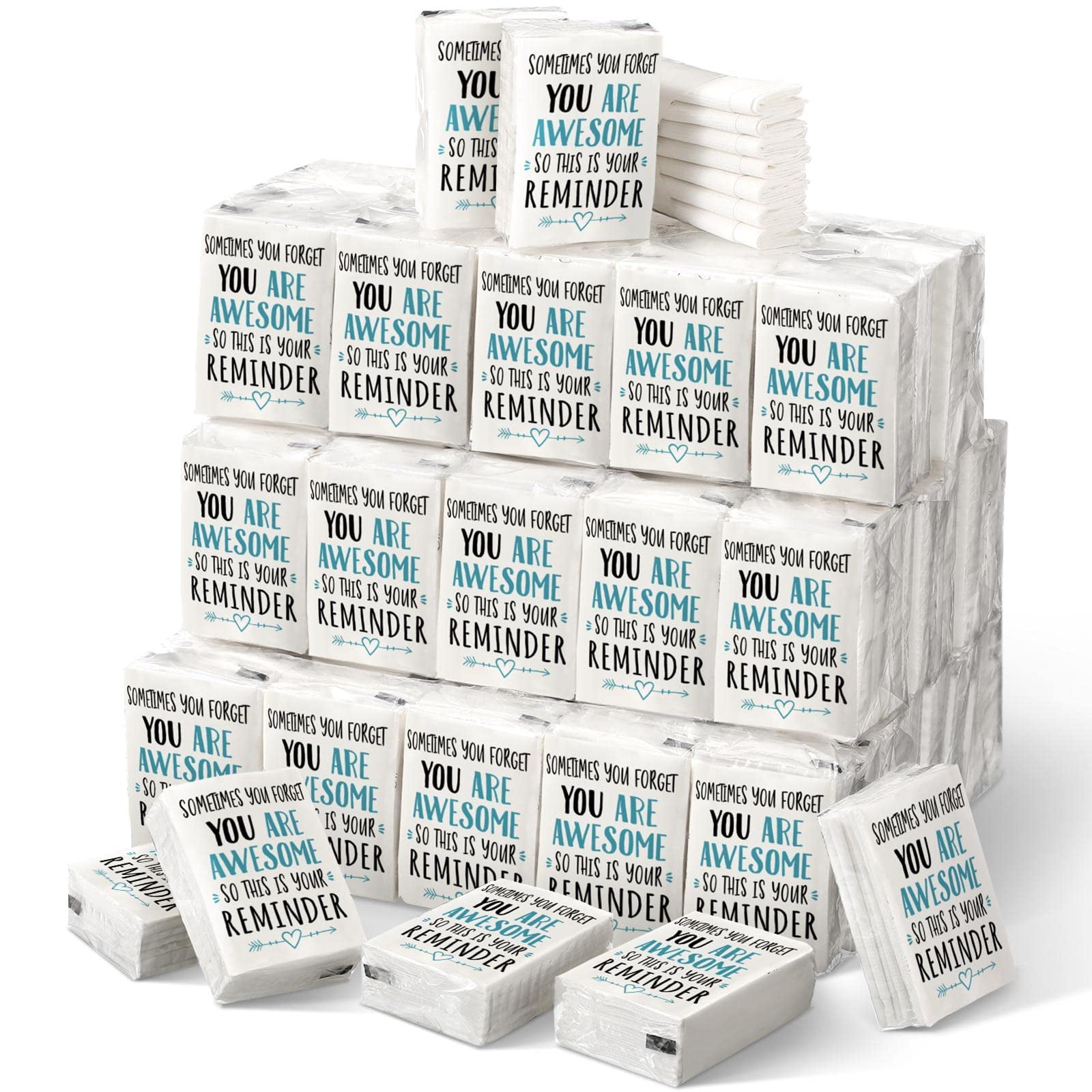 Fuutreo Motivational Facial Tissue YYF14 Packs 3 Ply Inspirational ...