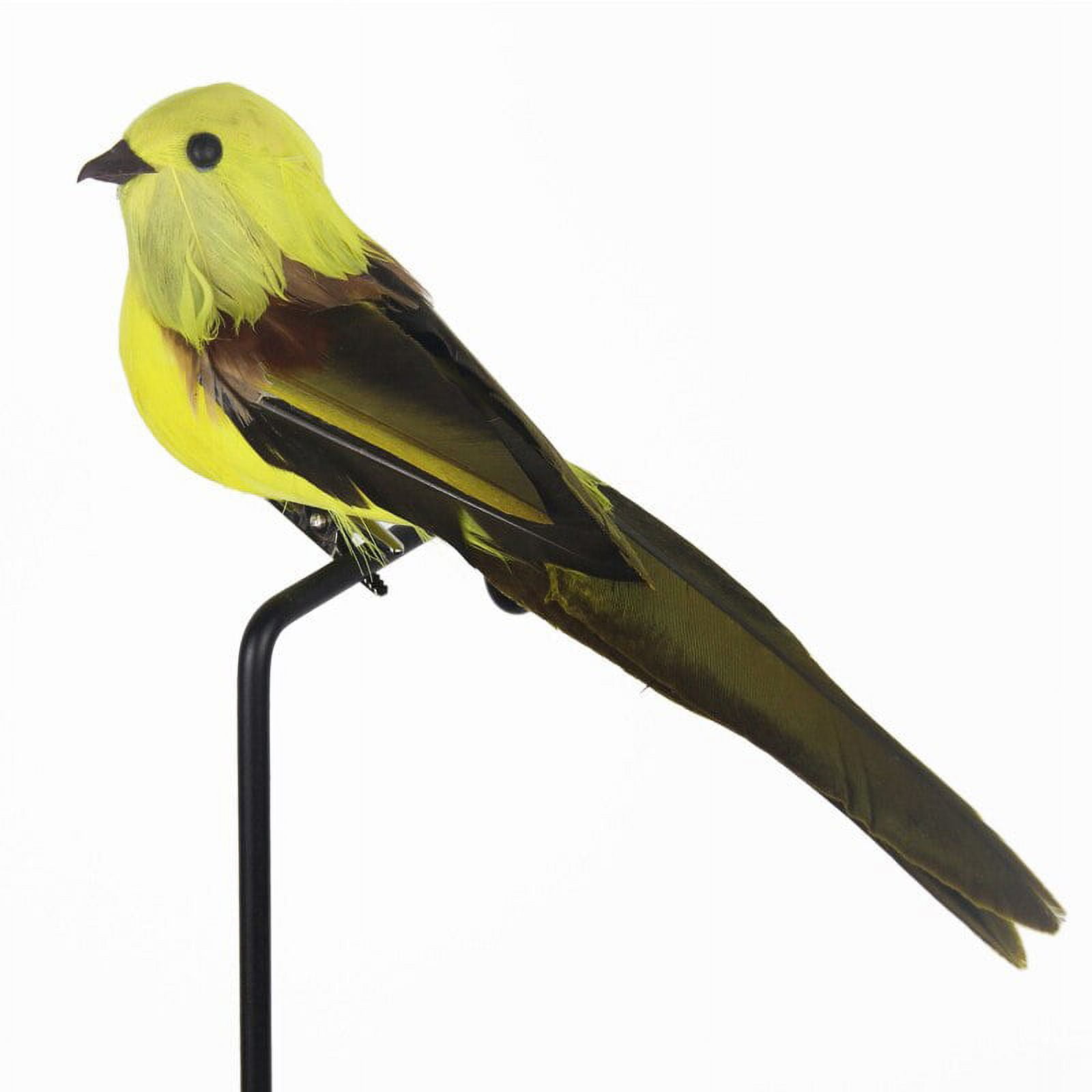 Fuwaxung Artificial Birds Fake Foam Animal Simulation Feather Birds ...