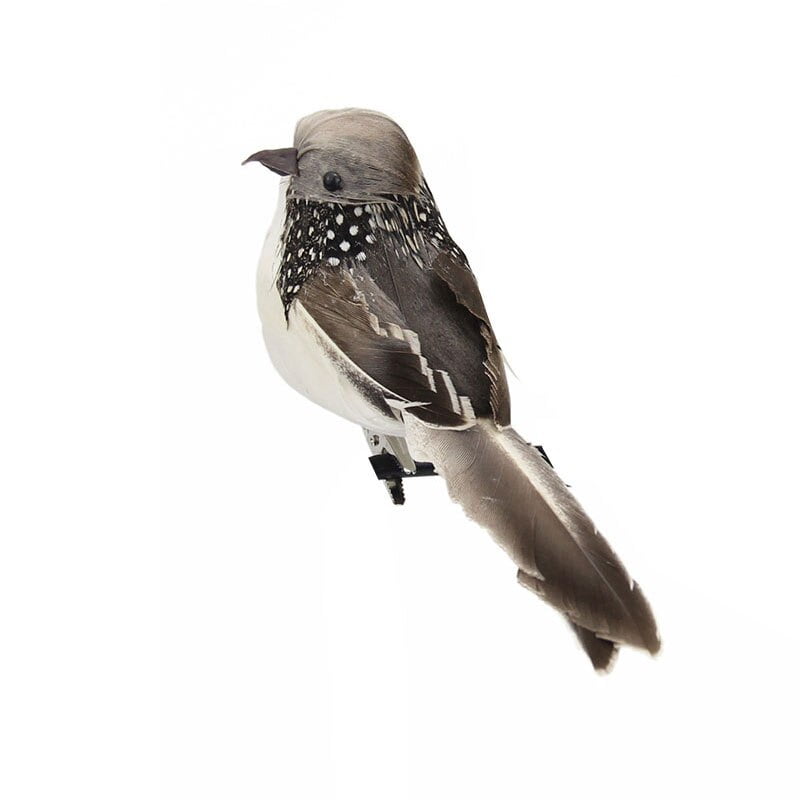 Fuwaxung Artificial Birds Fake Foam Animal Simulation Feather Birds ...