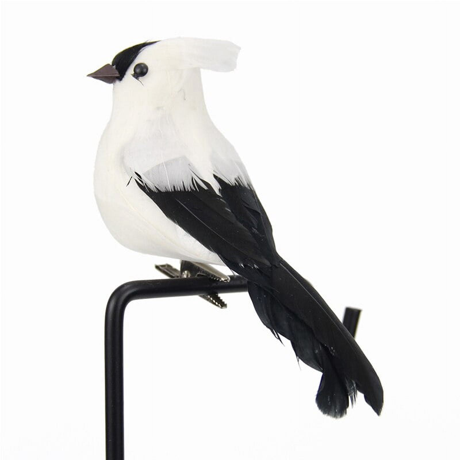 Fuwaxung Artificial Birds Fake Foam Animal Simulation Feather Birds ...
