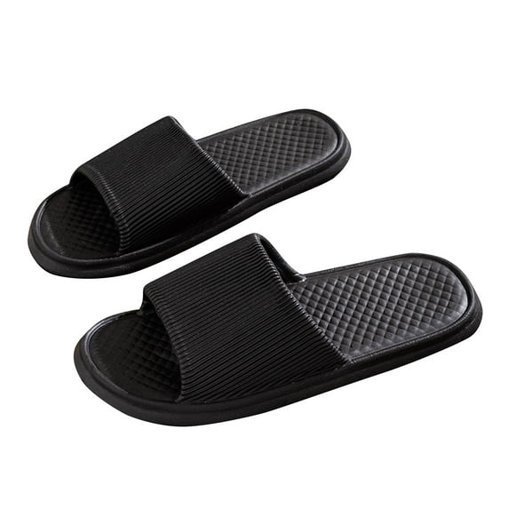 Fuwddey Shower Slippers for Women Men Lightweight Open-Toe Eva Travel ...
