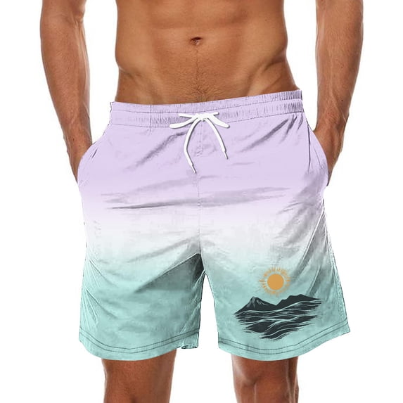 Fuwddey Swim Trunks for Men Summer Short with Pockets Workout ...