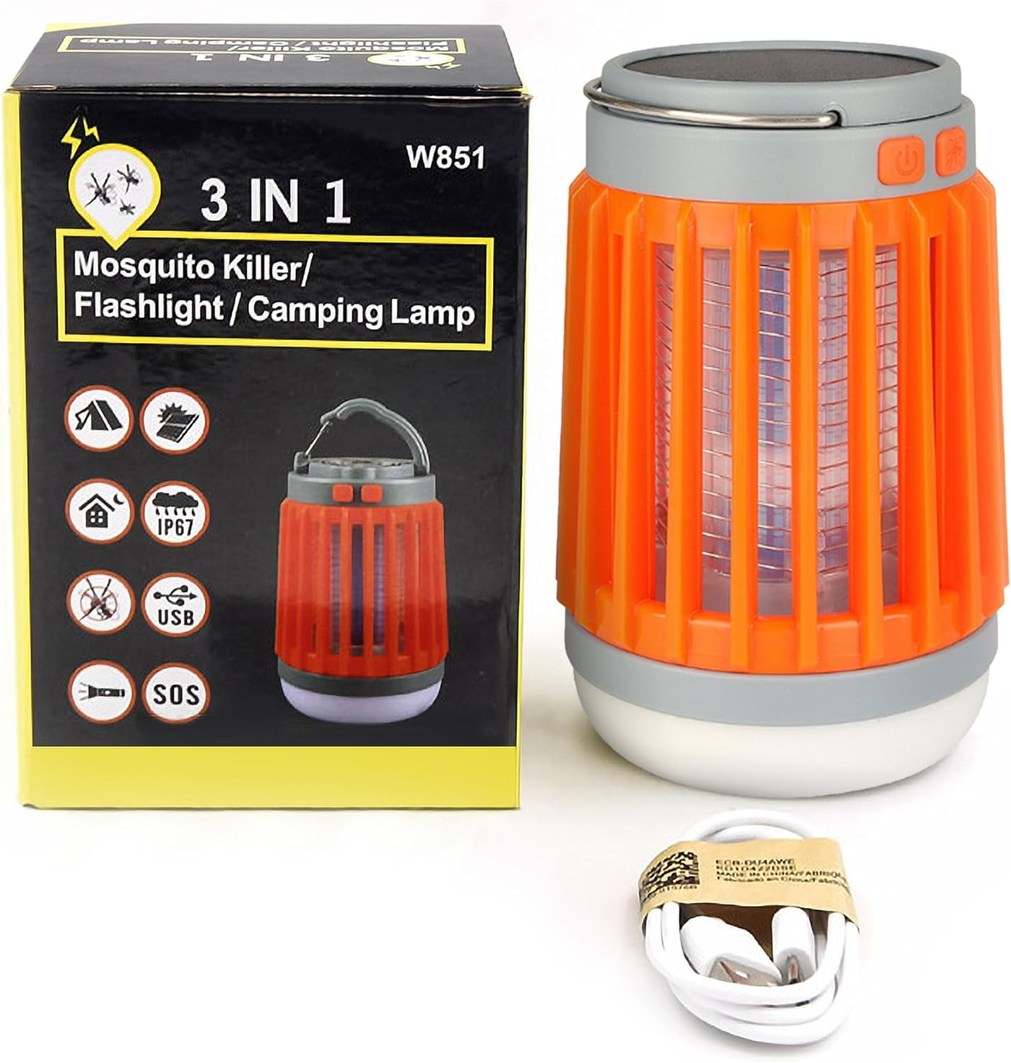 Fuzebug Rechargeable Bug Zapper Outdoor and Indoor BuzzBug Mosquito ...
