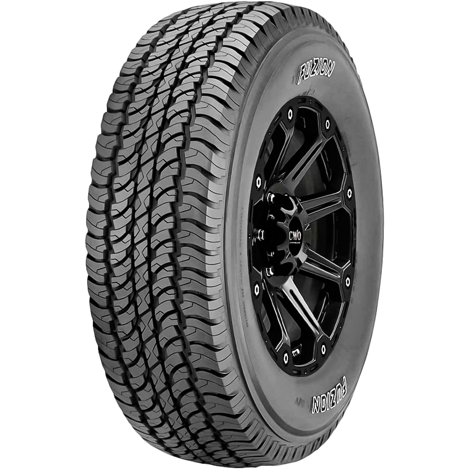 Fuzion A/T 255/70R16 109S AT All Terrain Tire Fits: 2004 Ford F-150 XL ...
