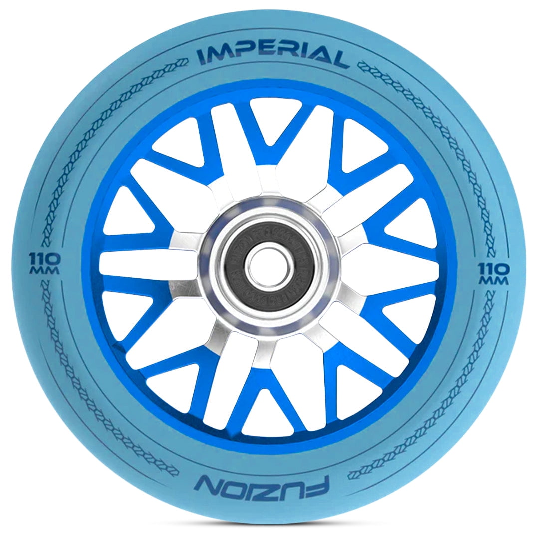 Fuzion Imperial Wheels Baby Blue and Blue - Walmart.com