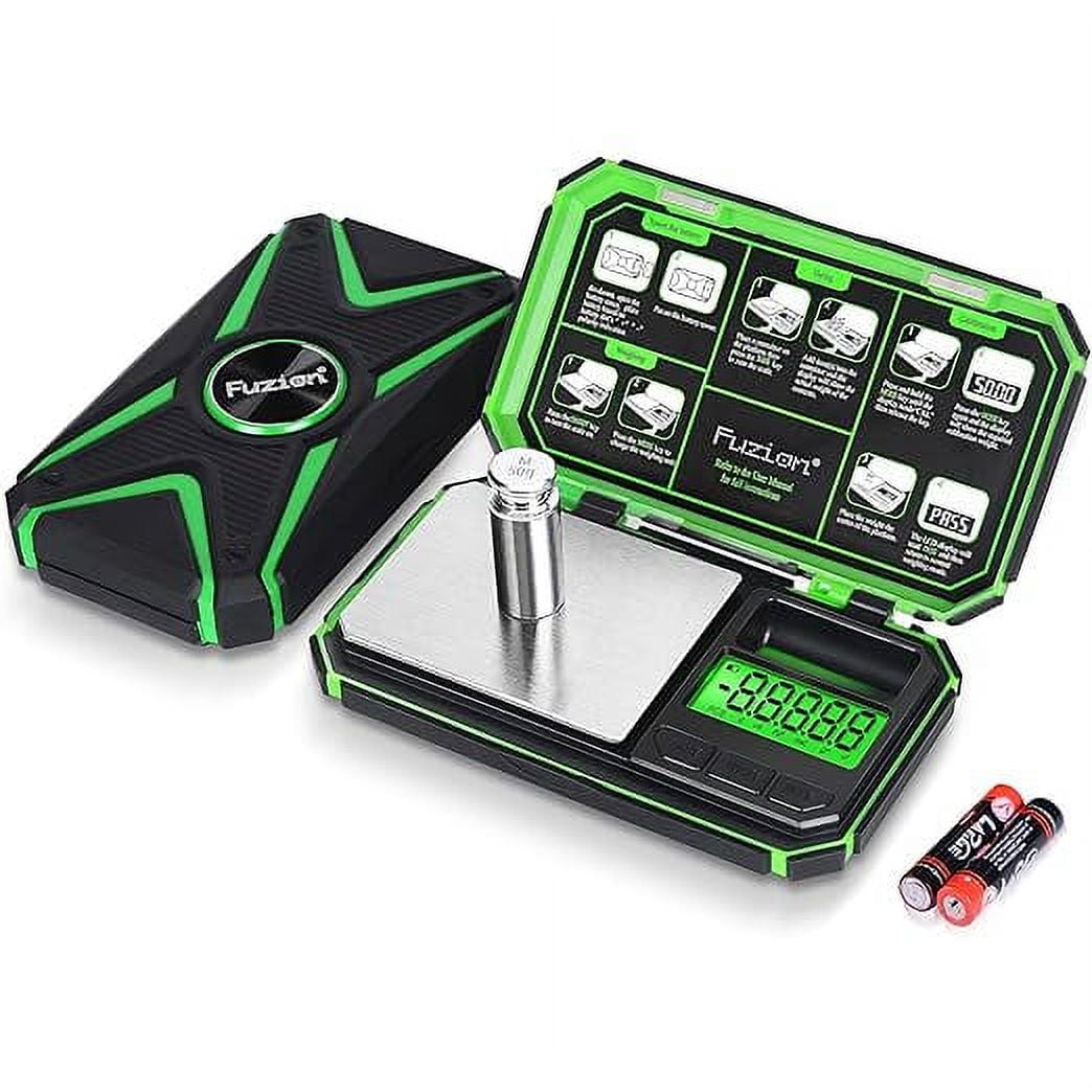Fuzion TU-X Digital Gram Scale, 200g/0.01g Pocket Herb Scale with 6 ...