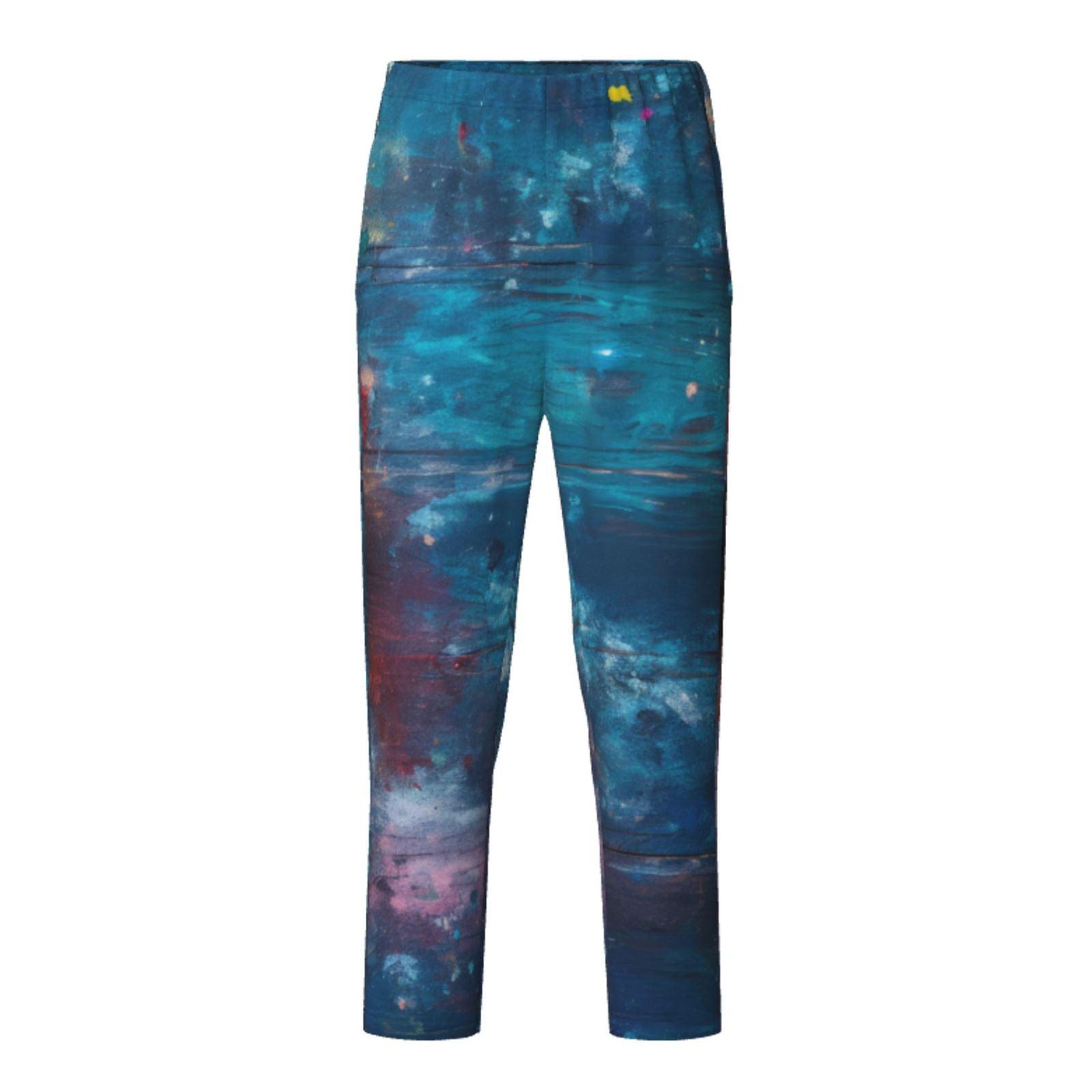 Fuzoiu Abstract Colorful Art Supplies Print Teenagers' Pajama Pants ...
