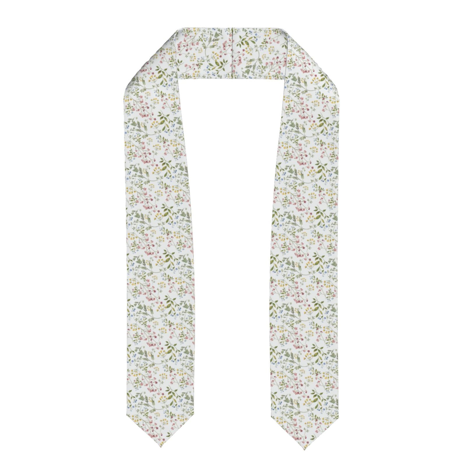 Fuzoiu Aerial Flora Print Graduation Sash,Graduation Stole,Unisex Adult ...