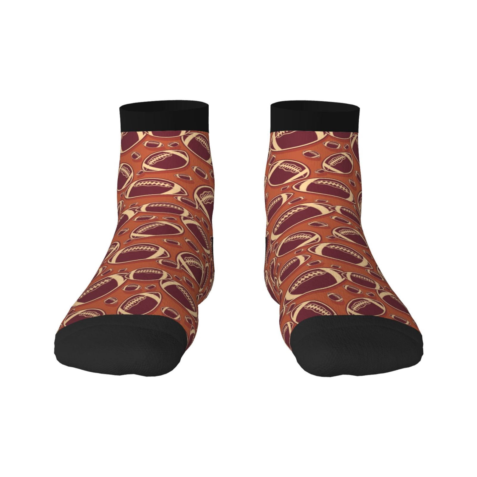 Fuzoiu American Football1 Print Adult Socks, Crew Moisture-wicking ...