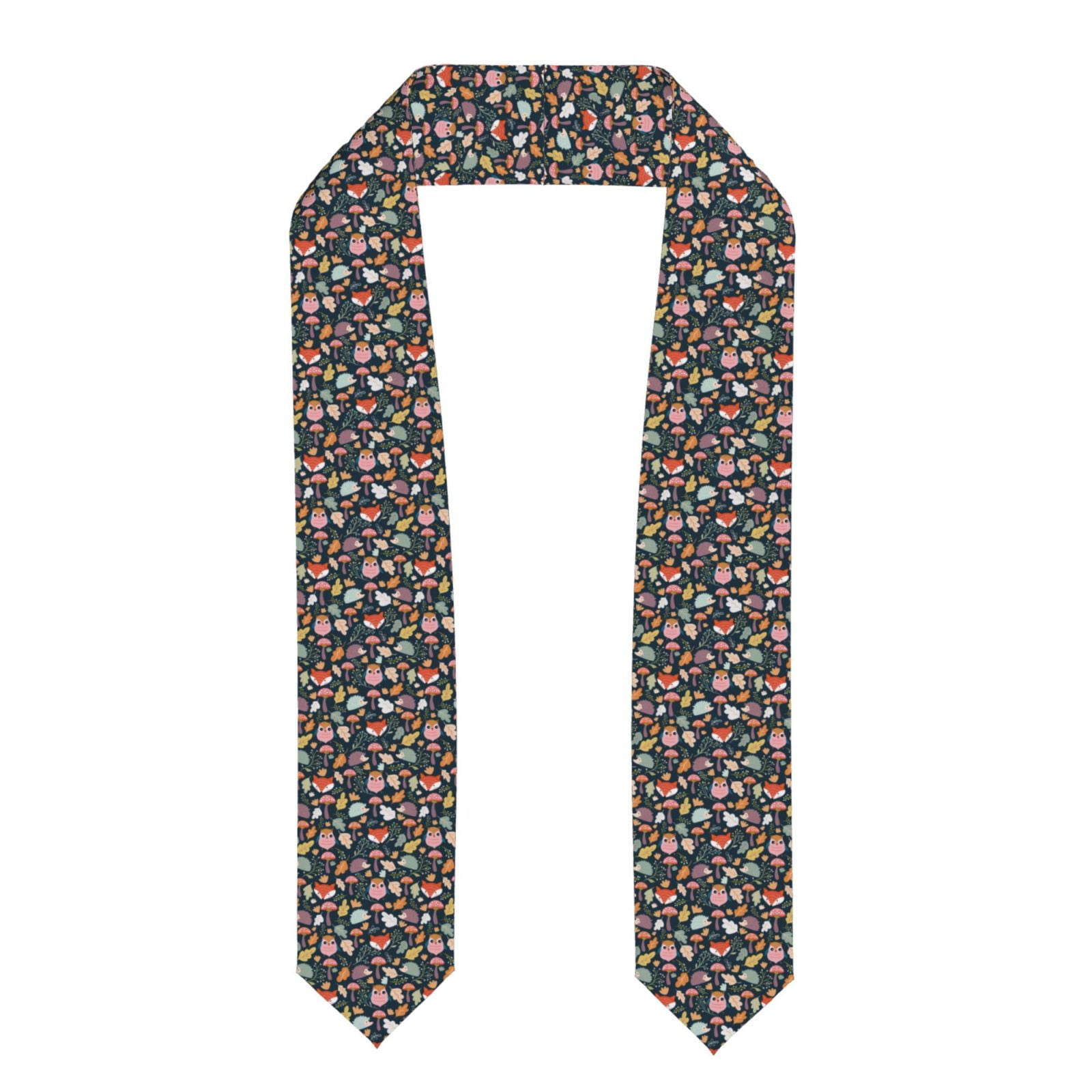 Fuzoiu Autumn Forest Print Graduation Sash,Graduation Stole,Unisex ...