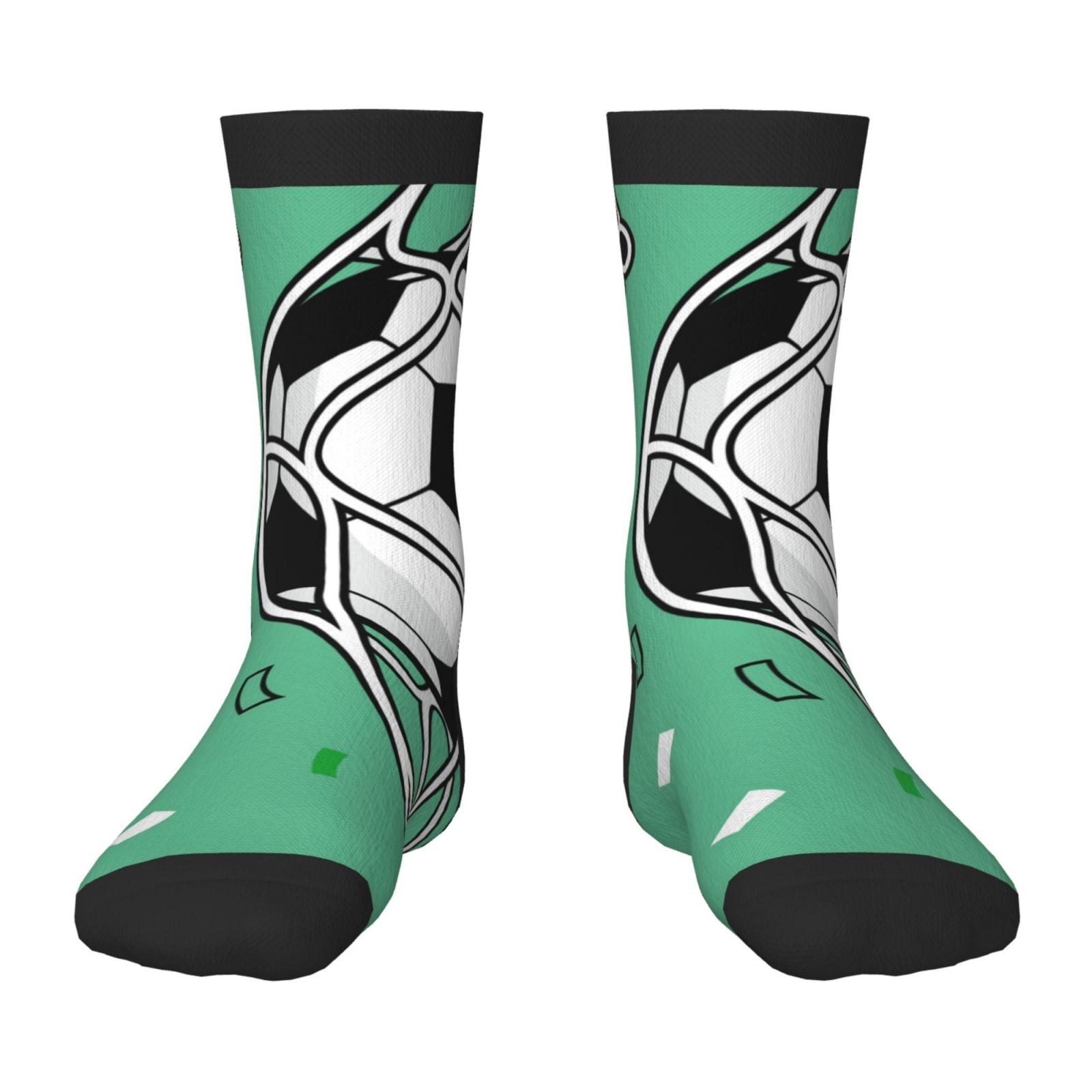 Fuzoiu BALL INSIDE THE NET GOAL Print Kids Socks For Boys Girls,Grip ...