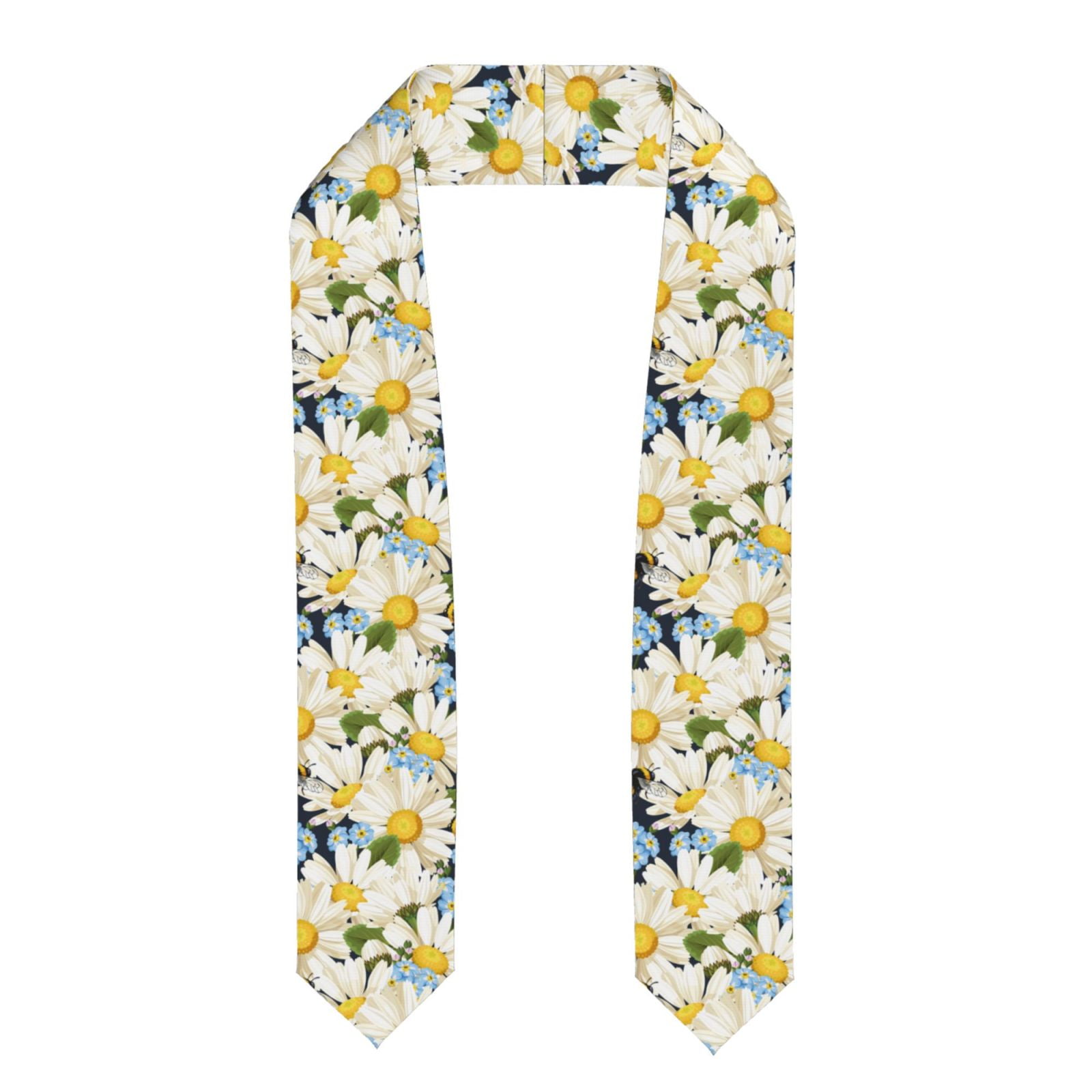 Fuzoiu Bees Collecting Nectar Print Graduation Sash,Graduation Stole ...