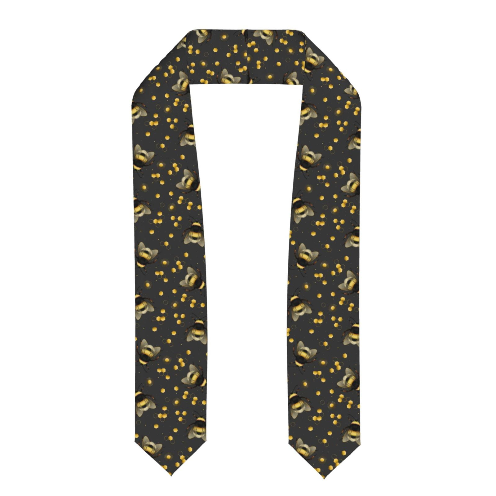 Fuzoiu Bumblebee Print Graduation Sash,Graduation Stole,Unisex Adult ...