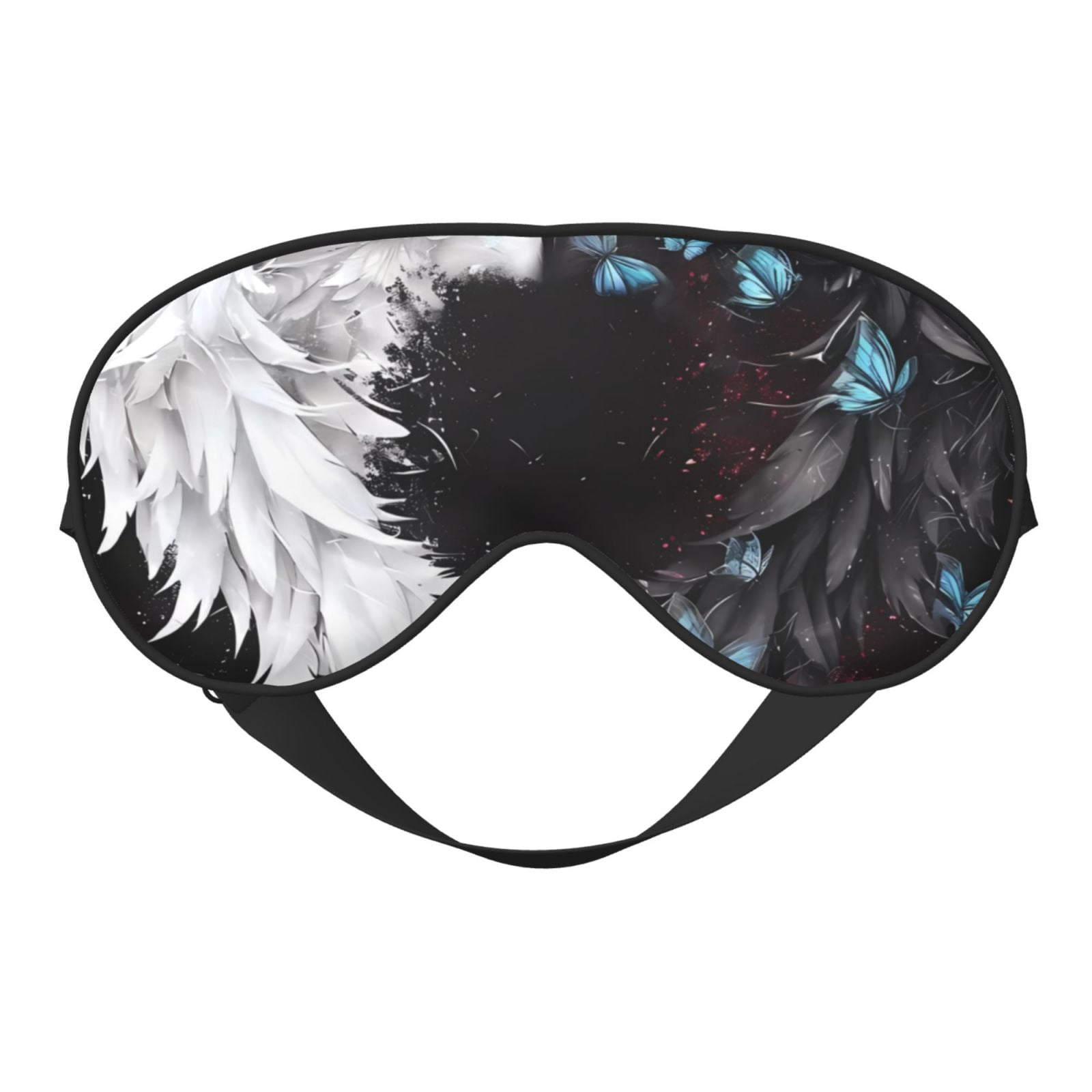Fuzoiu Butterfly Angel Wings Art Print Sleep Masks,Eye Masks with ...