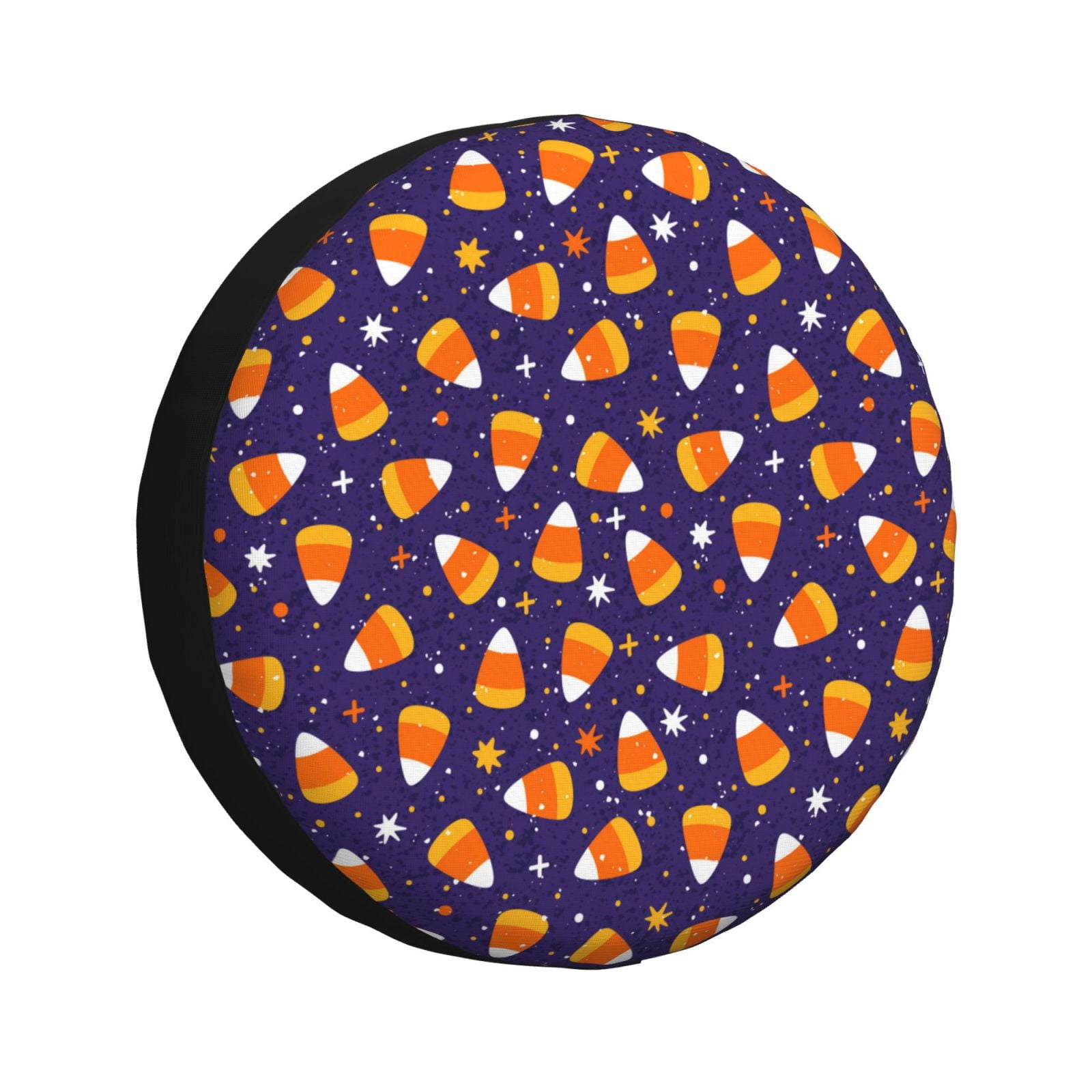 Fuzoiu Candy Corn (2) Print Universal Spare Tire Cover with Buckle ...