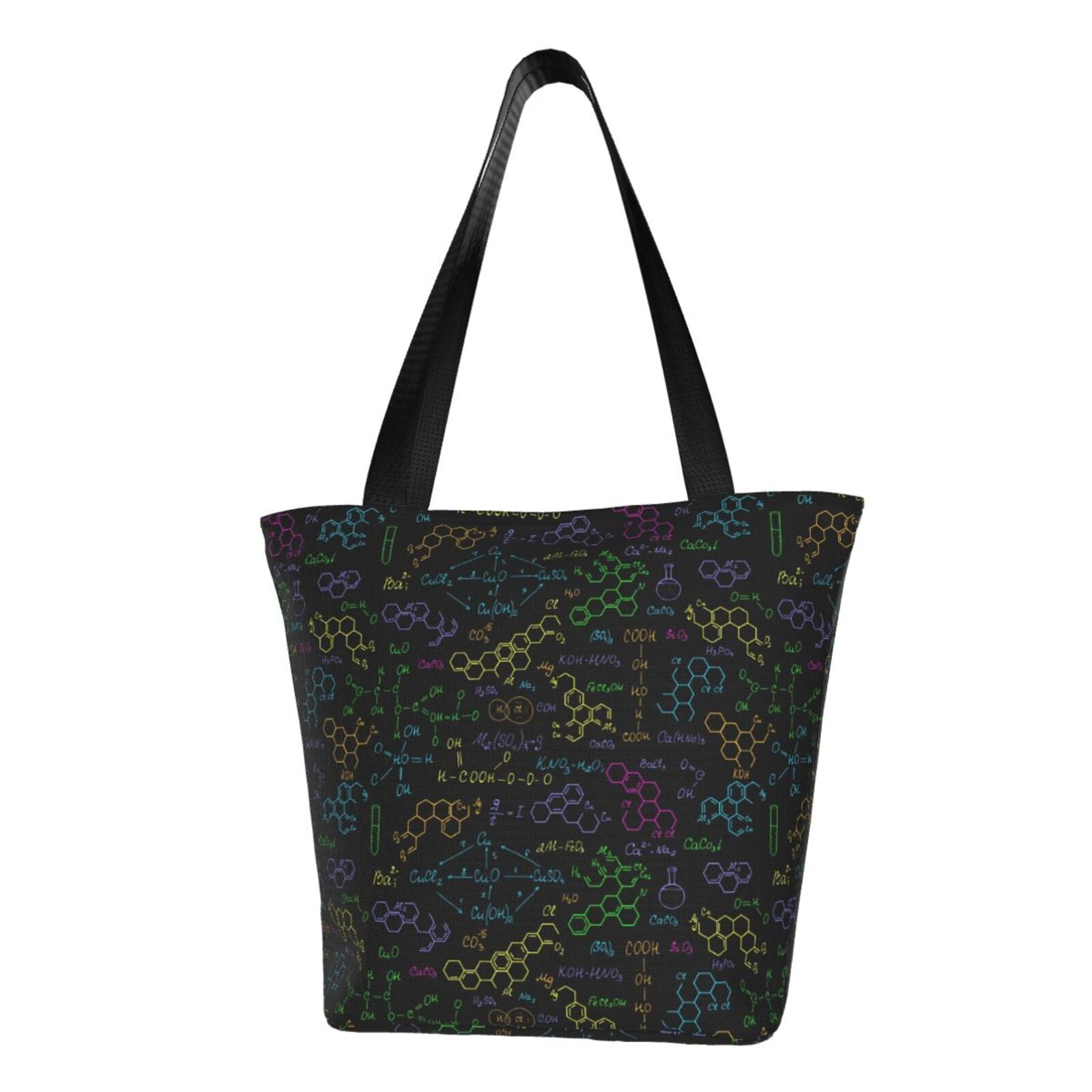Fuzoiu Chemistry Formulas Print Large Capacity Shoulder Bag for Women ...