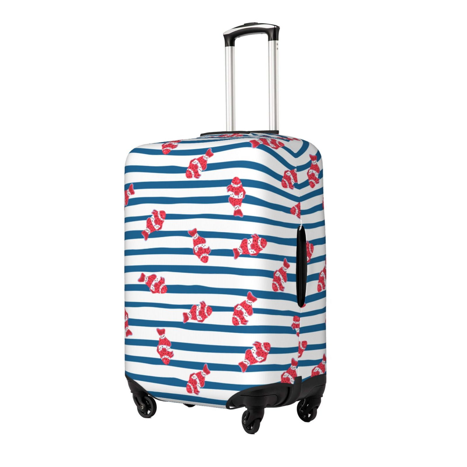 Fuzoiu Clown Fish Print Suitcase Cover,Washable Luggage Covers for ...