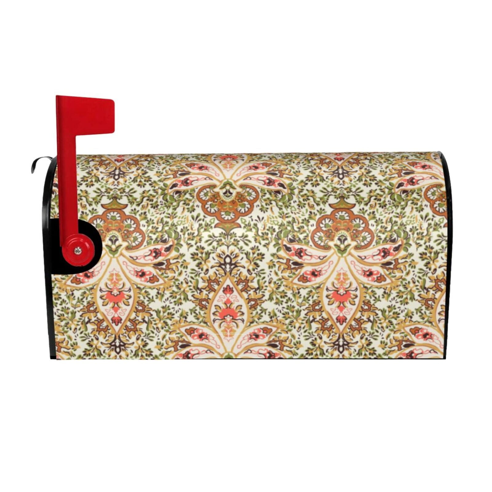 Fuzoiu Colorful Paisley Print Decorative Waterproof Mailbox Cover ...