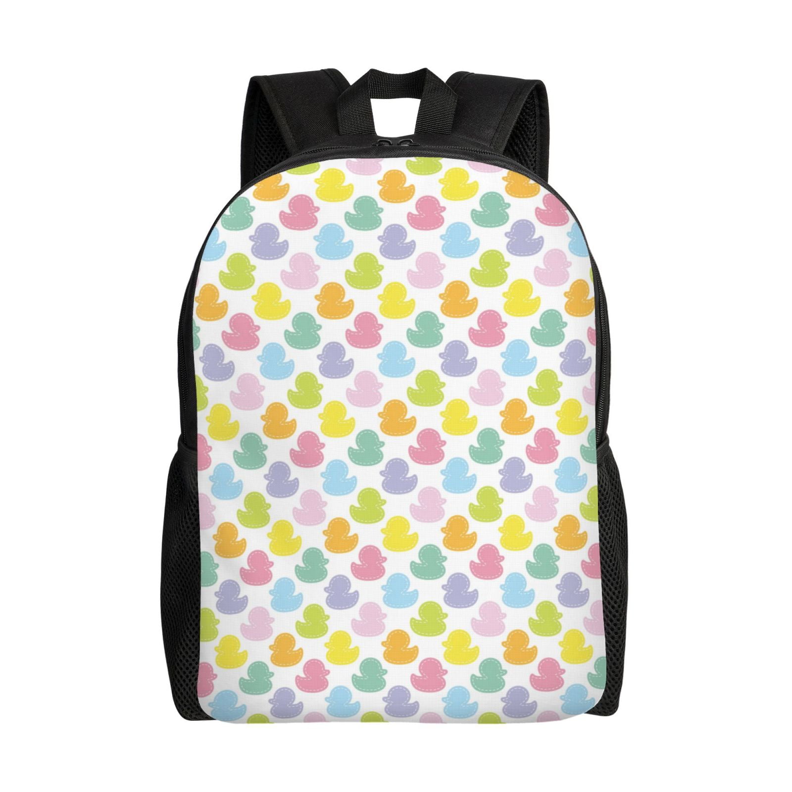 Fuzoiu Colorful Rubber Duck Print Laptop Backpack,Work Business ...