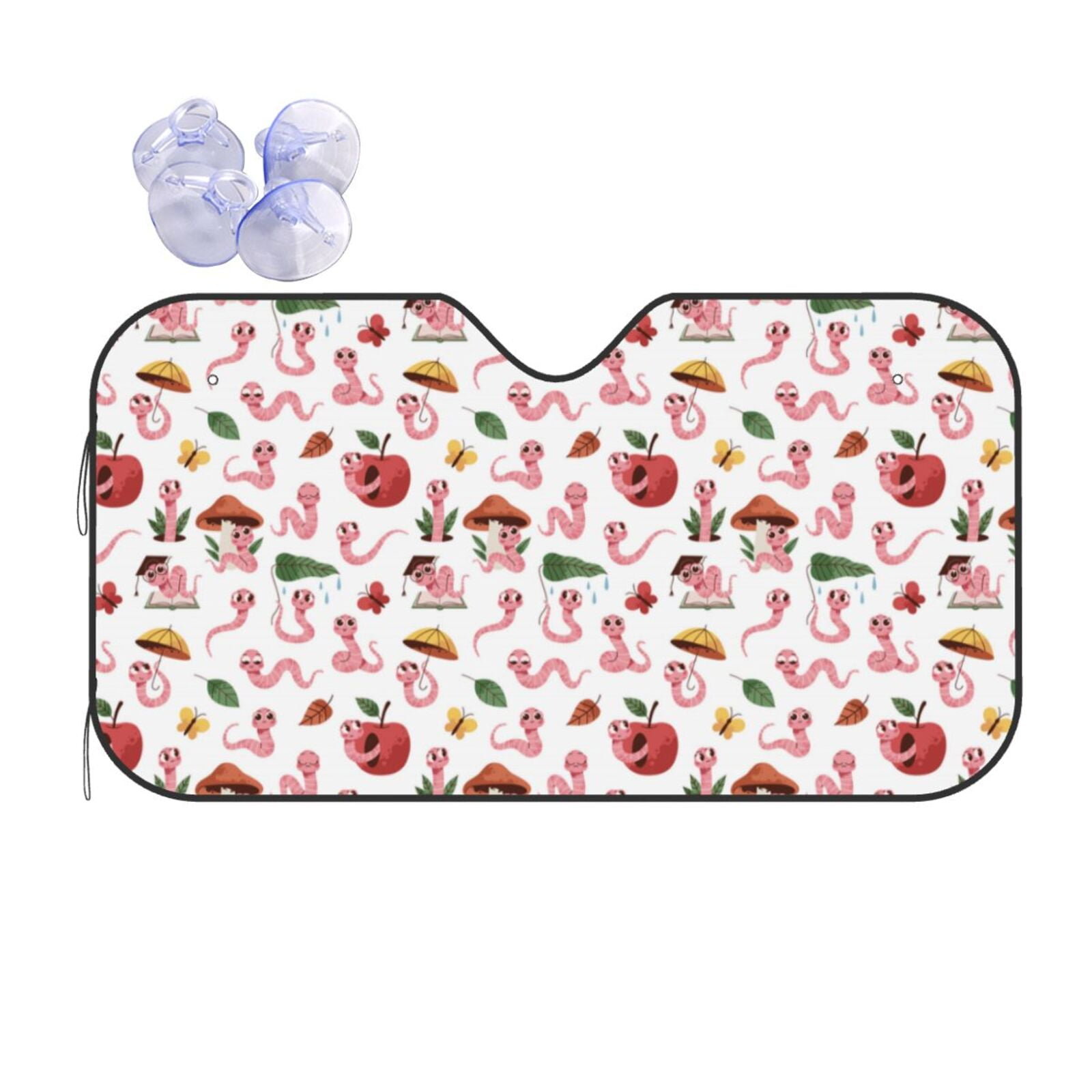Fuzoiu Cute Animal Print Car Windshield Sun Shade,Block Uv Rays ...