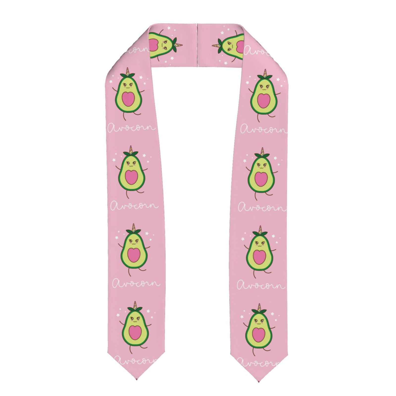Fuzoiu Cute Avocado Print Graduation Sash,Graduation Stole,Unisex Adult ...
