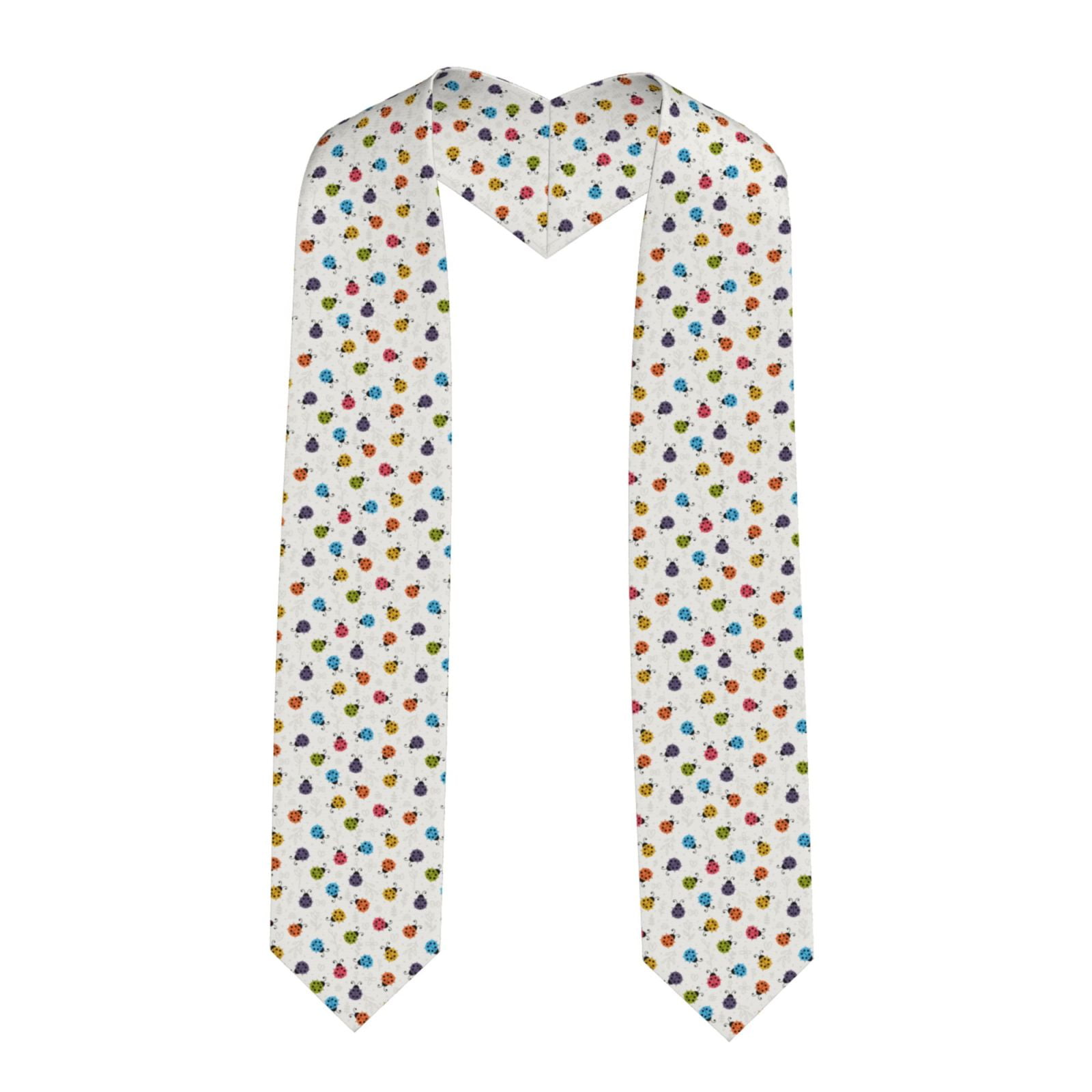 Fuzoiu Cute Ladybugs Print Graduation Sash,Graduation Stole,Unisex ...