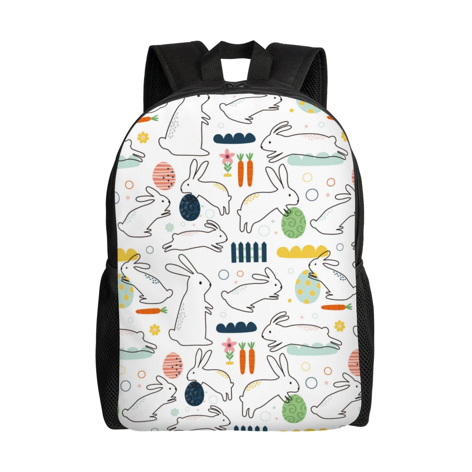 Fuzoiu Easter Rabbit Print Laptop Backpack,Work Business Backpacks ...