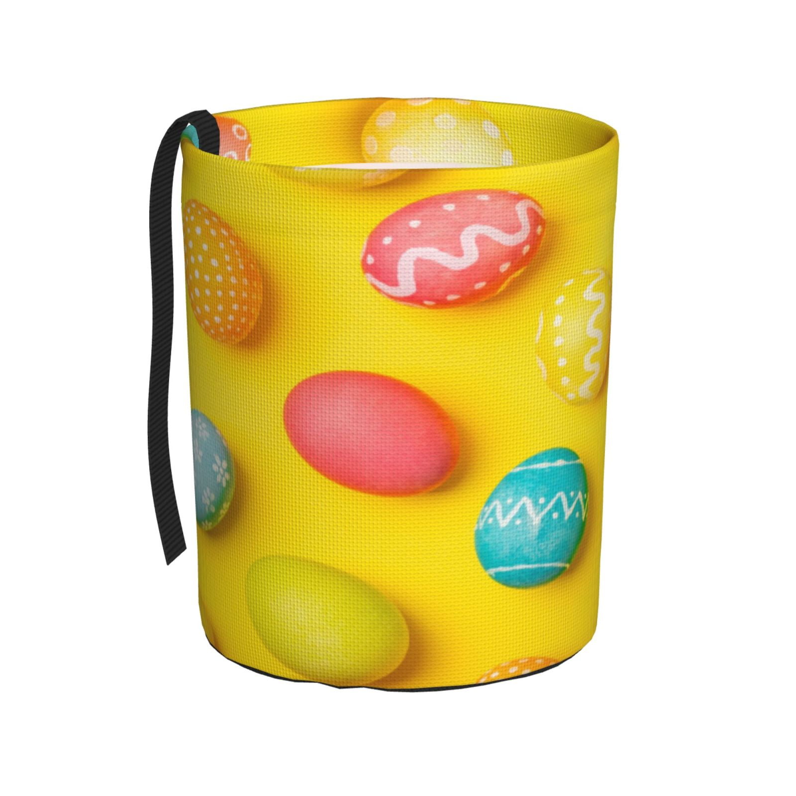 Fuzoiu Easter eggs (2) Print Car Trash Can,Leakproof Car Trash Can ...
