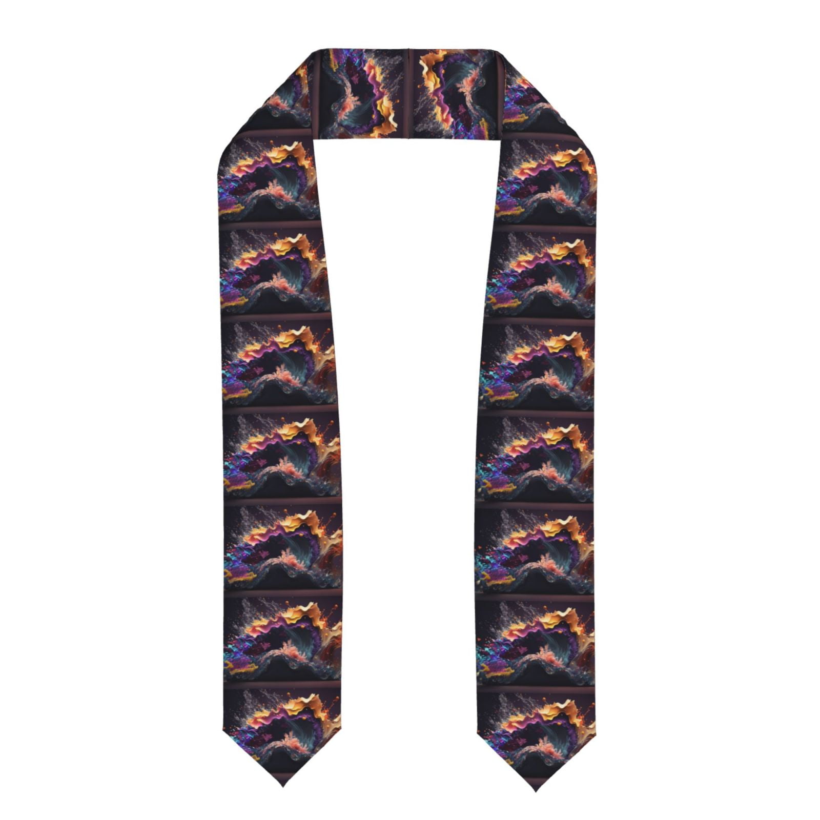 Fuzoiu Explosive Fluid Splash Art Print Graduation Sash,Graduation ...