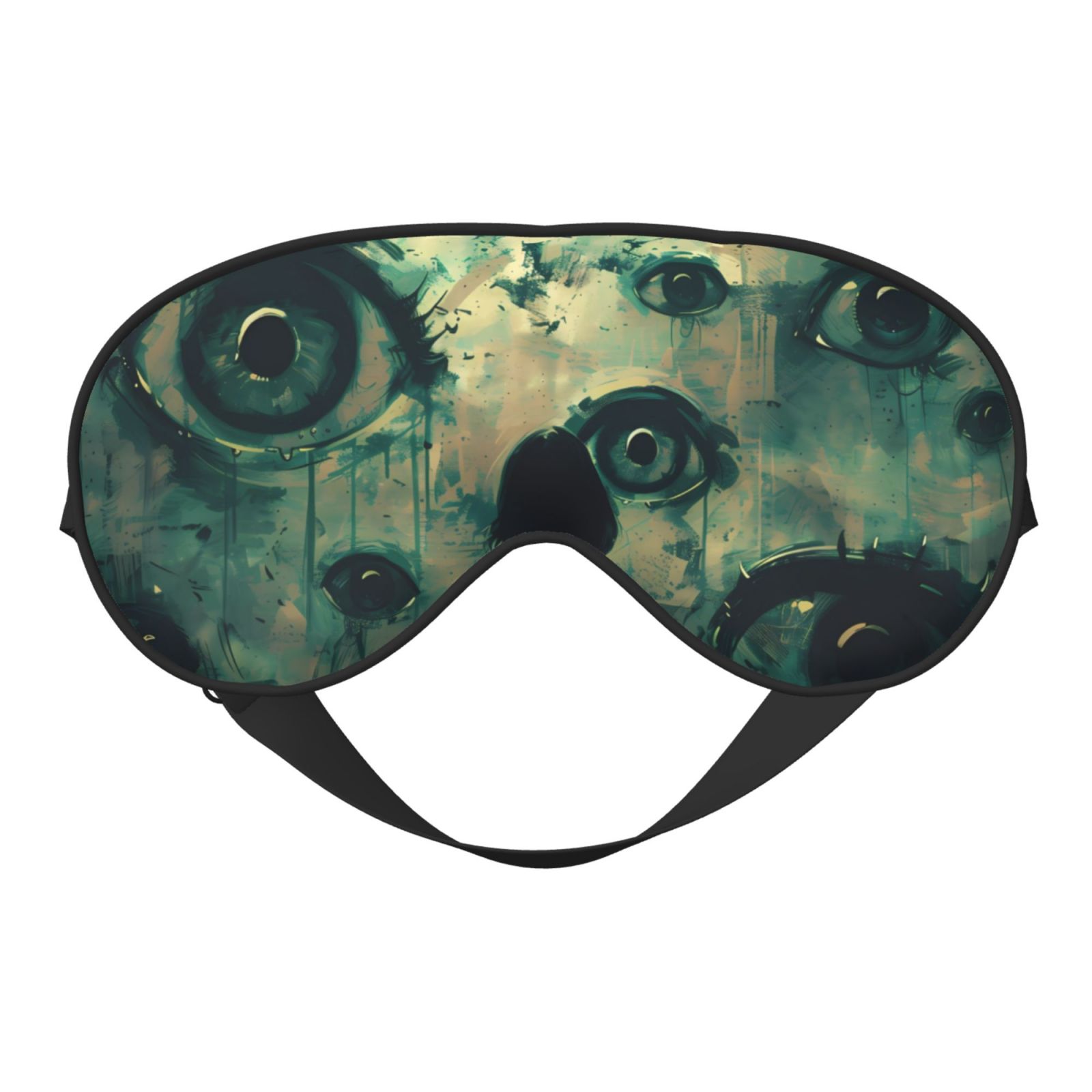 Fuzoiu Eyes Watching In The Dark Print Sleep Masks,Eye Masks with ...