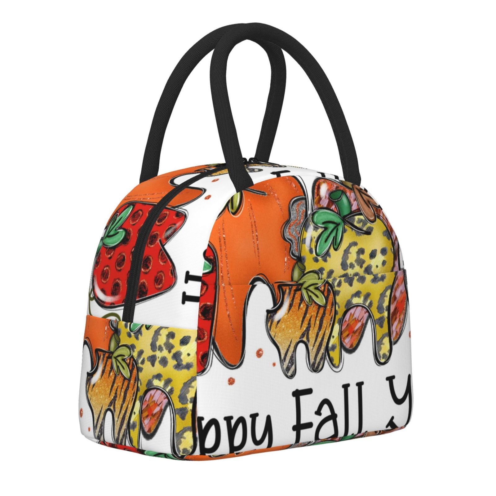 Fuzoiu It'S Fall Y'All Print Insulated Lunch Bag for Women Men,Adults ...