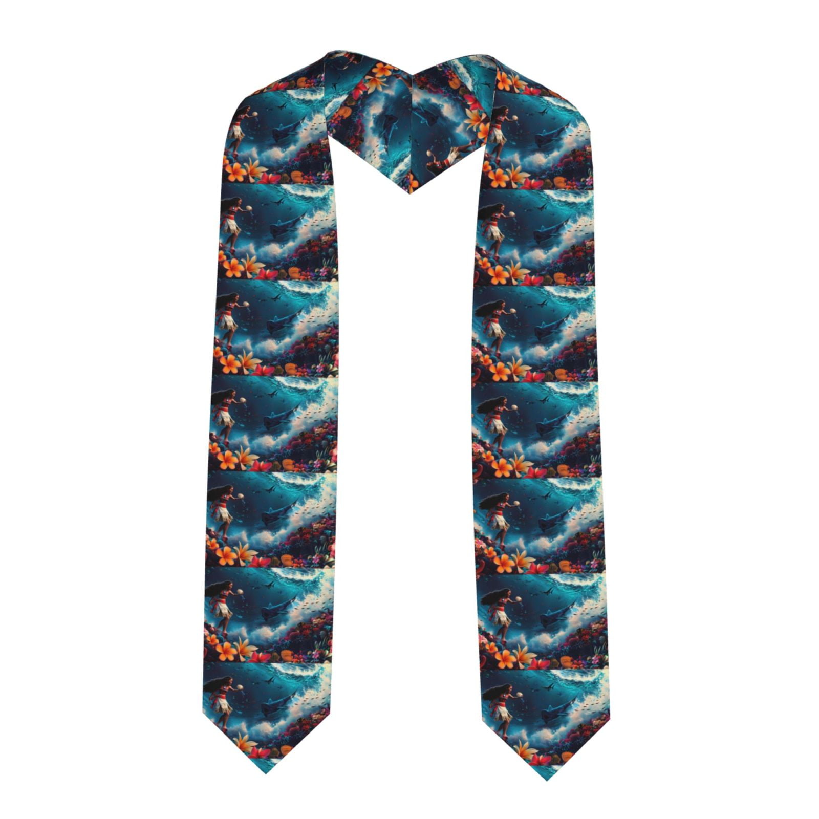 Fuzoiu Fantasy Underwater Adventure Print Graduation Sash,Graduation ...