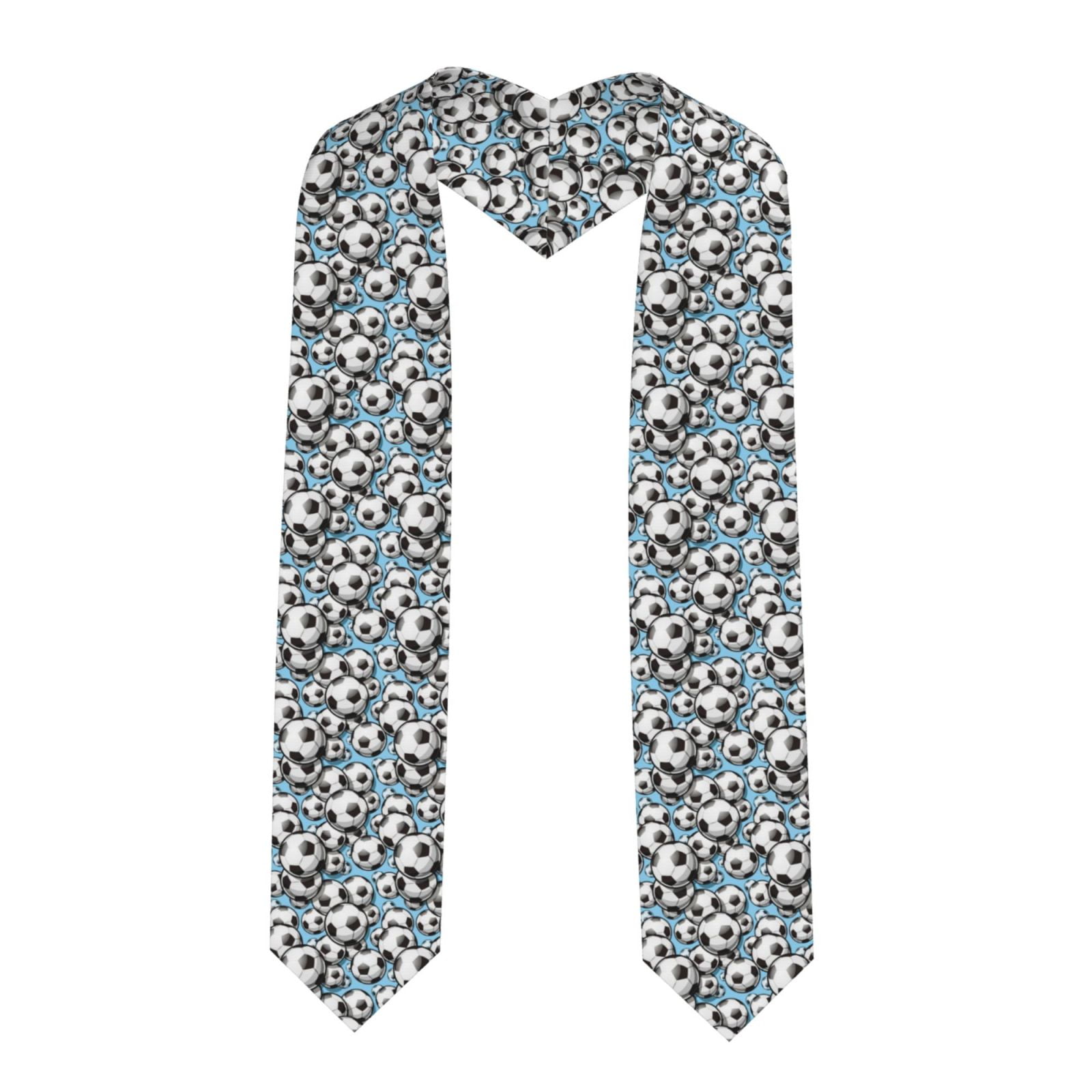 Fuzoiu Football Soccer Ball Print Graduation Sash,Graduation Stole ...