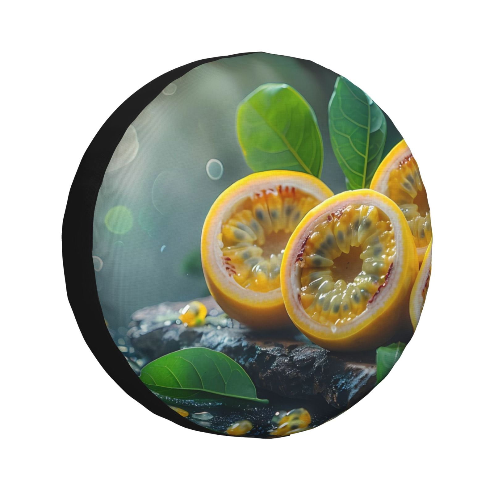 Fuzoiu Fresh Passion Fruit Still Life Print Universal Spare Tire Cover ...