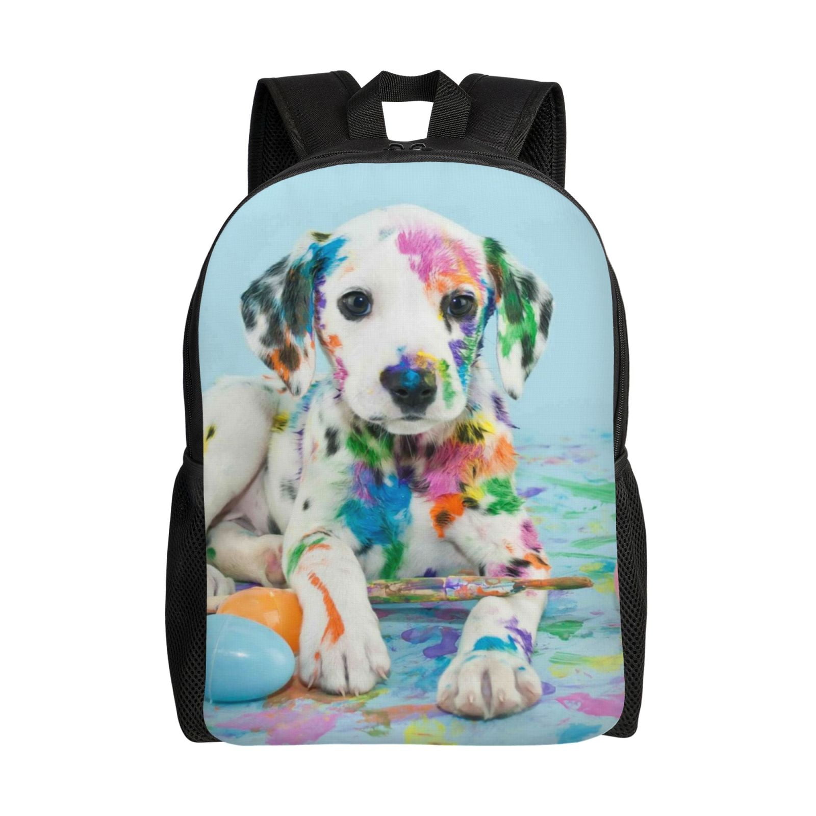 Fuzoiu A Funny Little Dalmatian Puppy Print Laptop Backpack,Work Business Backpacks, Large ...