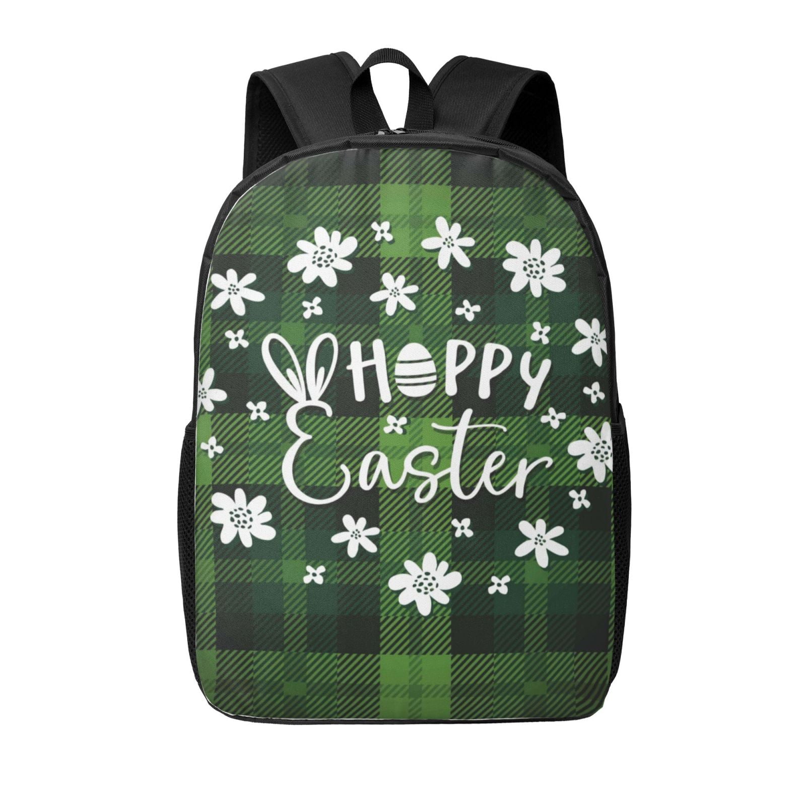 Fuzoiu Happy Easter Print 17in Student Backpack,School Backpack,Causal ...