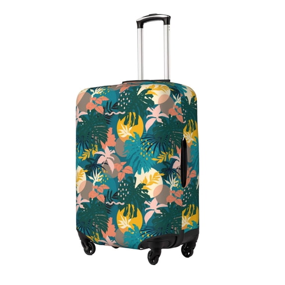 Fuzoiu Hawaiian Style Print Suitcase Cover,Washable Luggage Covers for ...