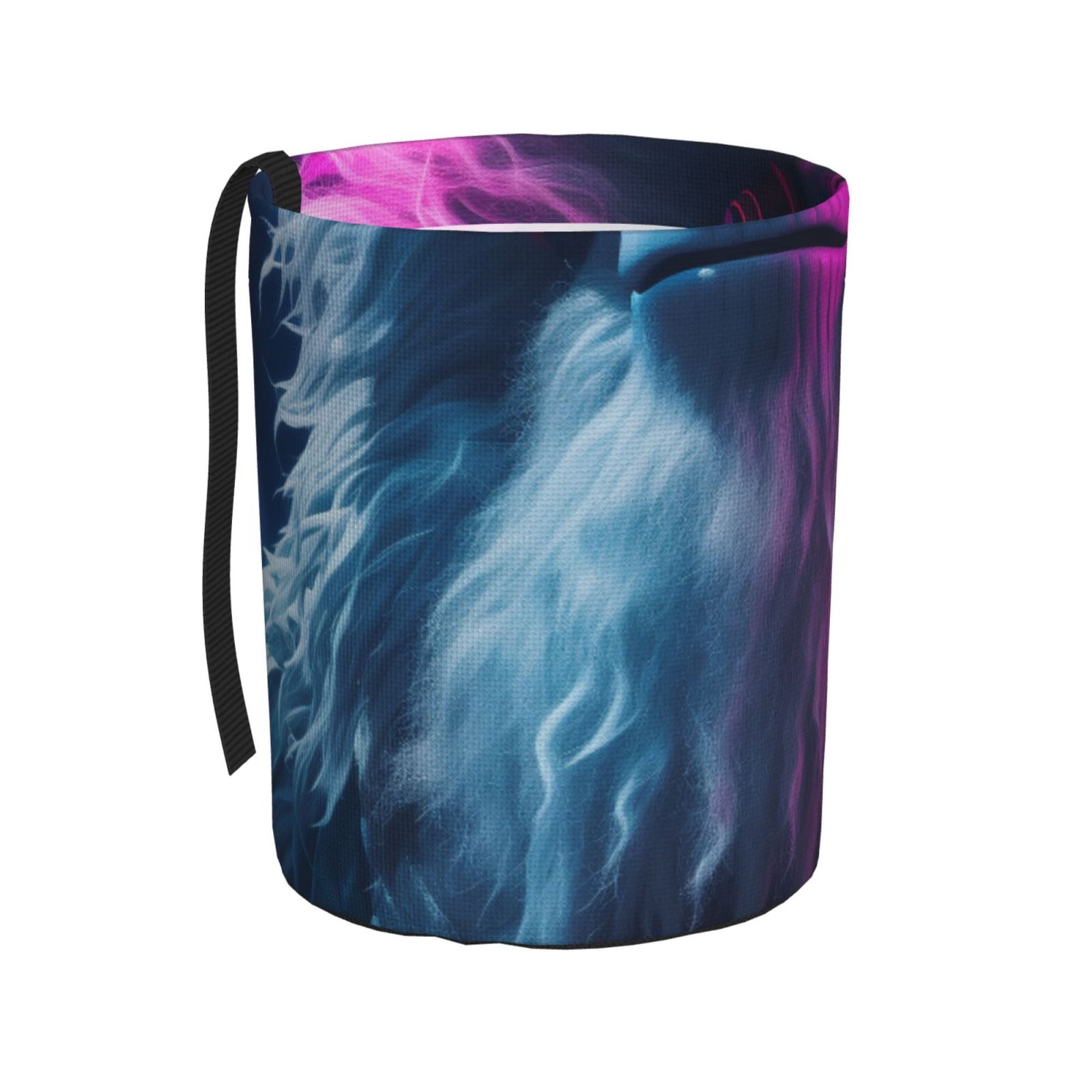 Fuzoiu Hip-Hop Glasses Gorilla Print Car Trash Can,Leakproof Car Trash ...