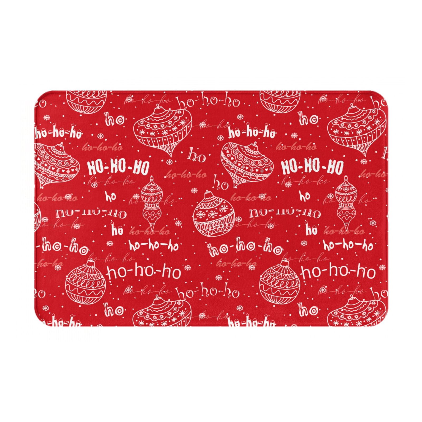 Fuzoiu Hohoho1 Print Door Mat Outdoor Indoor Welcome Mats, Front ...