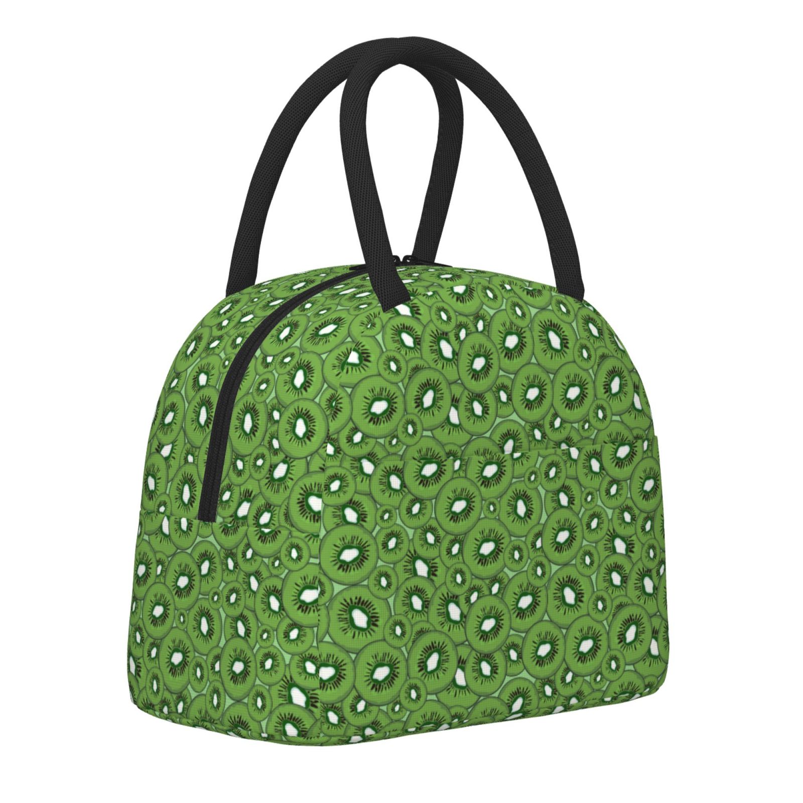 Fuzoiu Kiwi Fruit Print Insulated Lunch Bag for Women Men,Adults Lunch ...
