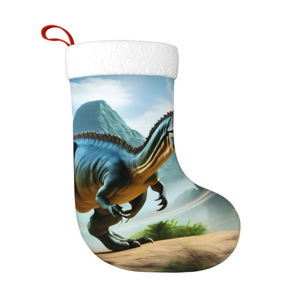 Dinosaur Christmas Stockings For Kids