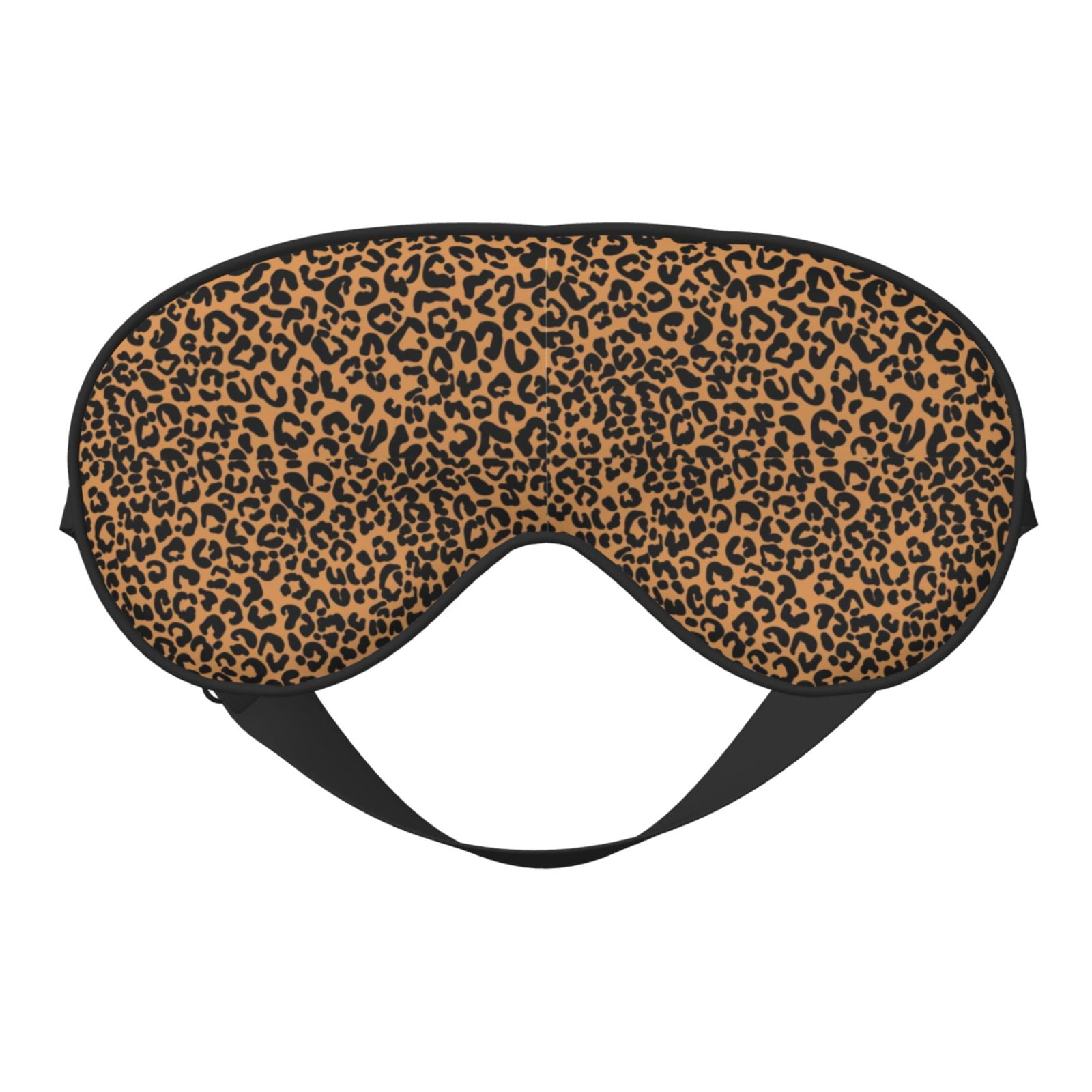 Fuzoiu Leopard Print Sleep Masks,Eye Masks with Adjustable Strap for ...