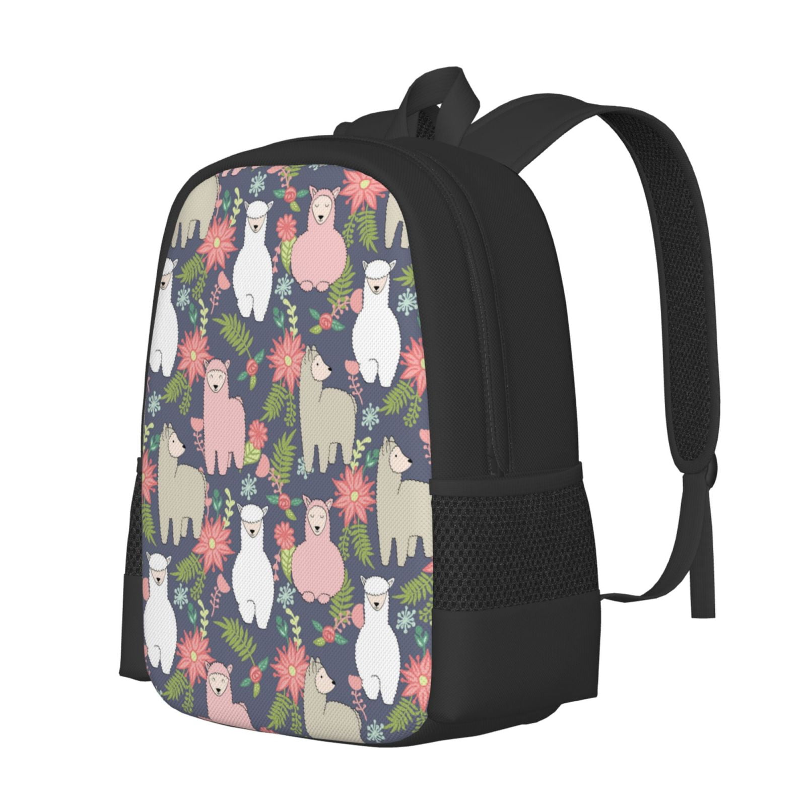 Fuzoiu Llamas Print Large Capacity Backpack,Travel Backpack,Laptop Bag ...