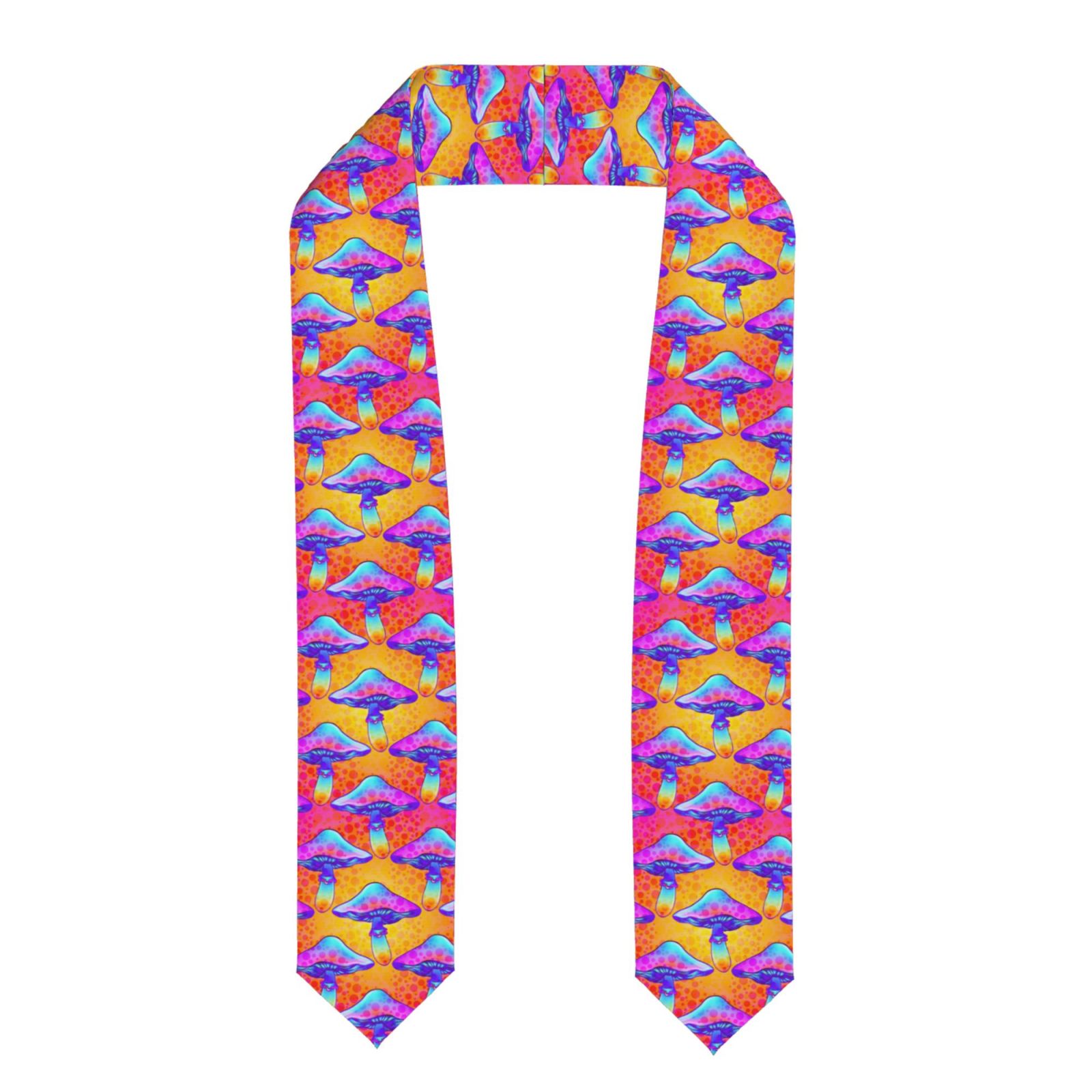 Fuzoiu Magic Mushrooms Print Graduation Sash,Graduation Stole,Unisex ...