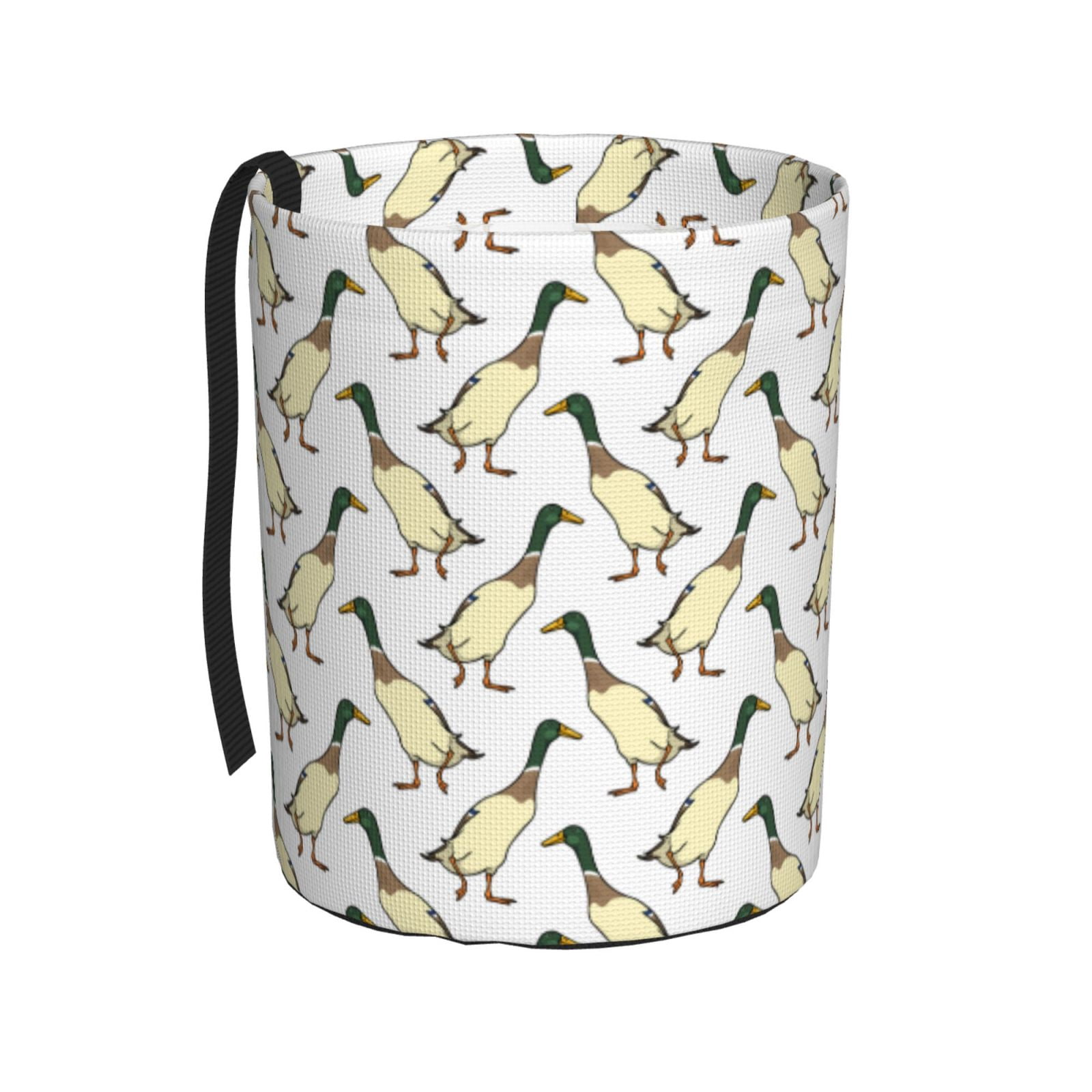 Fuzoiu Mallard Ducks Print Car Trash Can,Leakproof Car Trash Can ...