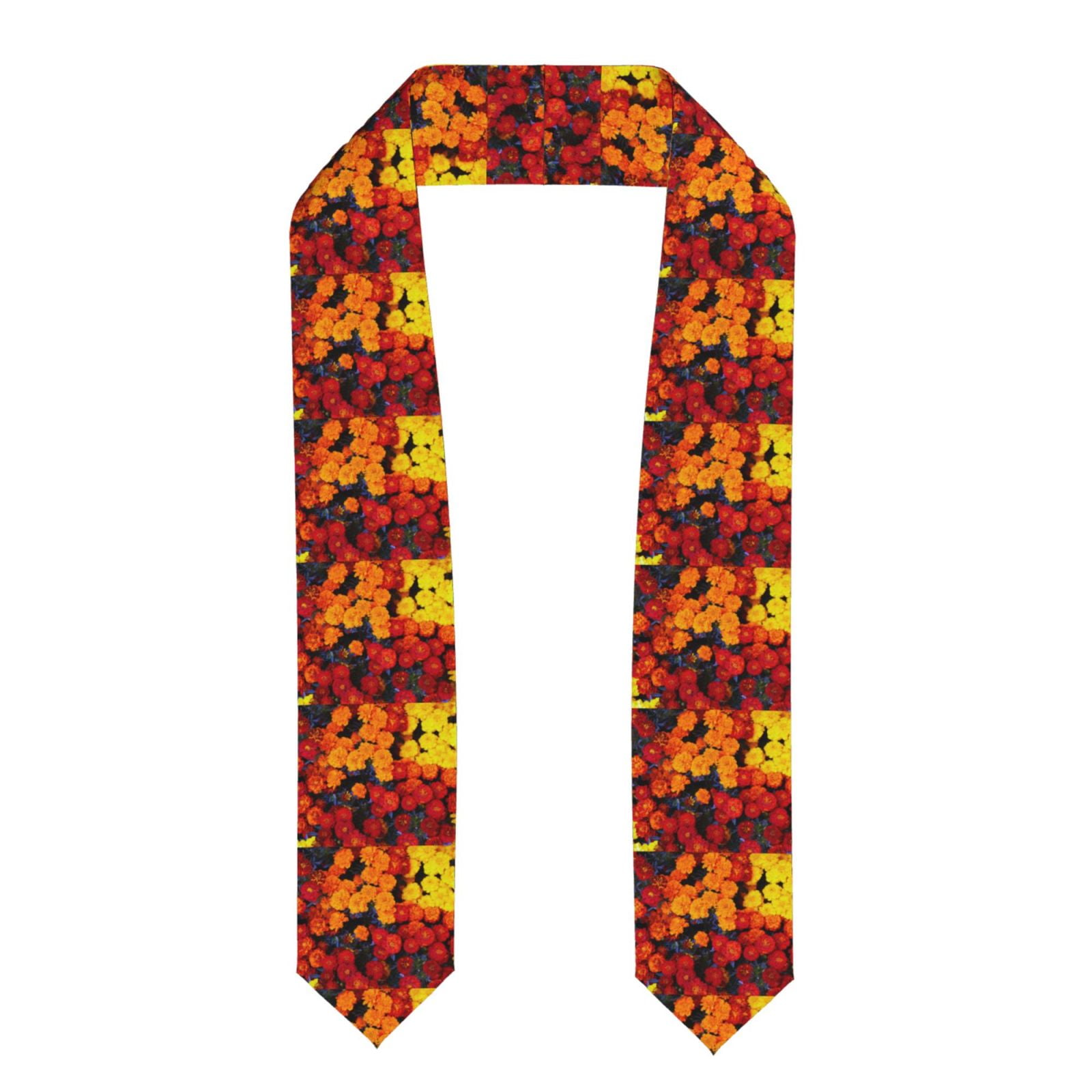 Fuzoiu Marigold Flowers In Different Colors Print Graduation Sash ...