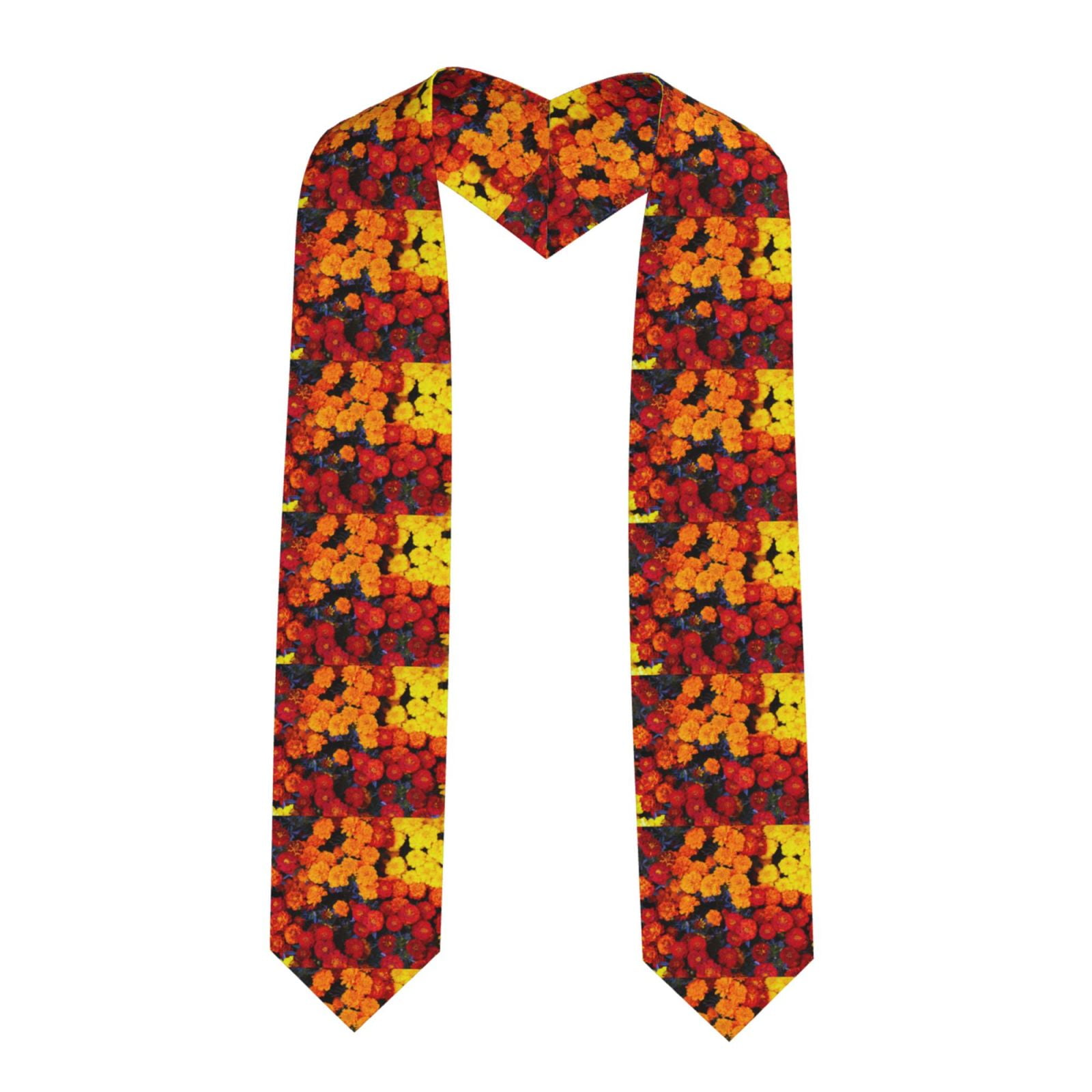 Fuzoiu Marigold Flowers In Different Colors Print Graduation Sash ...