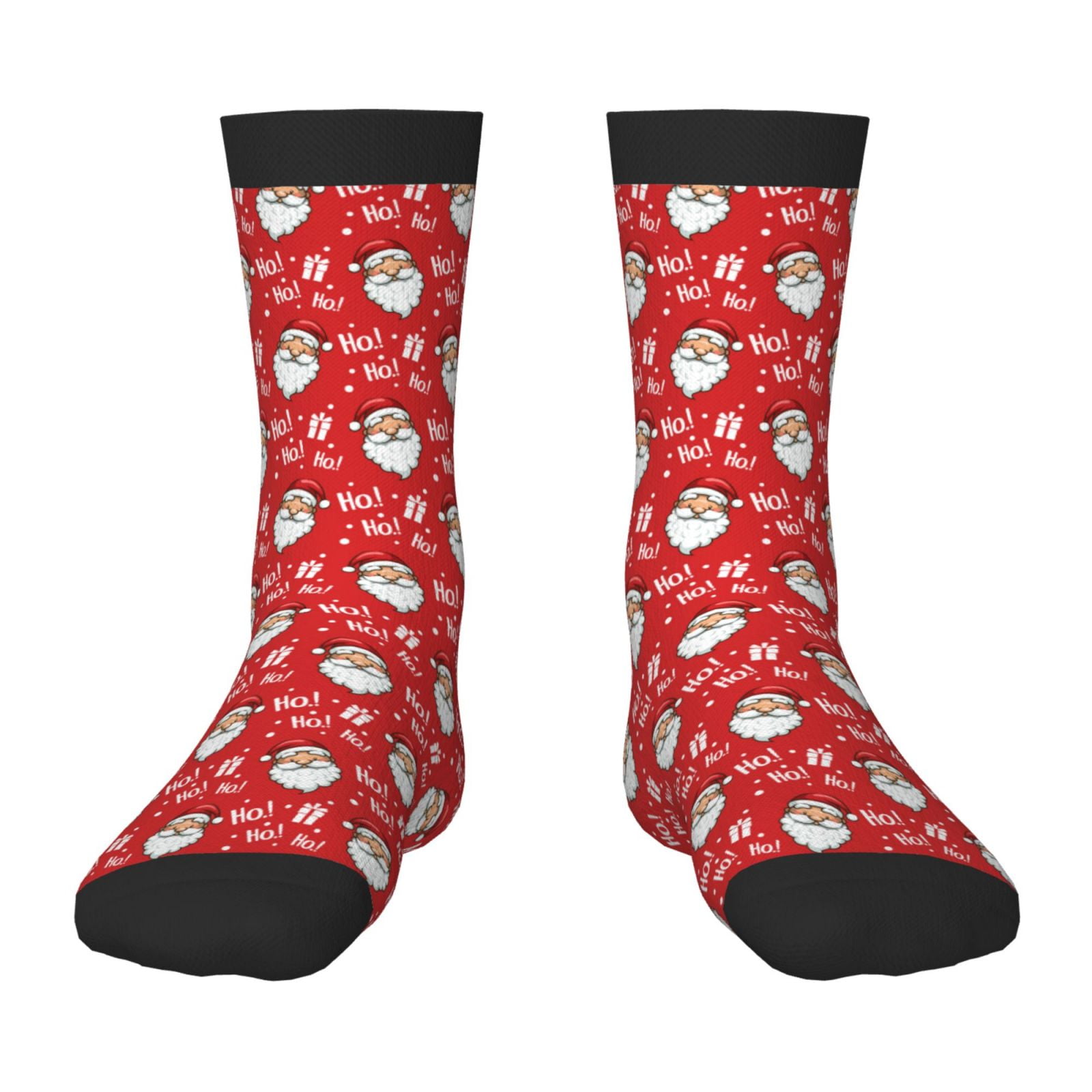 Fuzoiu Merry Christmas Santa Claus A Print Kids Socks For Boys Girls ...