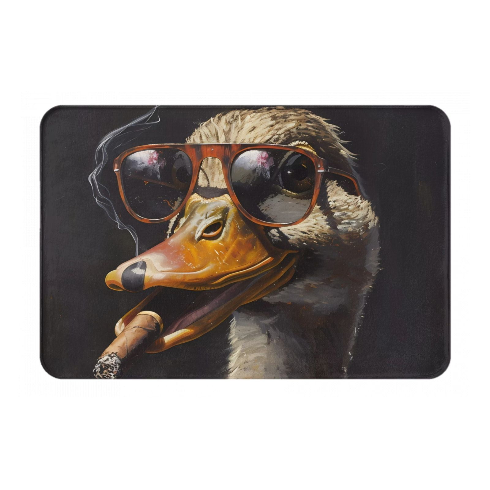 Fuzoiu Modern Funny Duck Print Door Mat Outdoor Indoor Welcome Mats ...