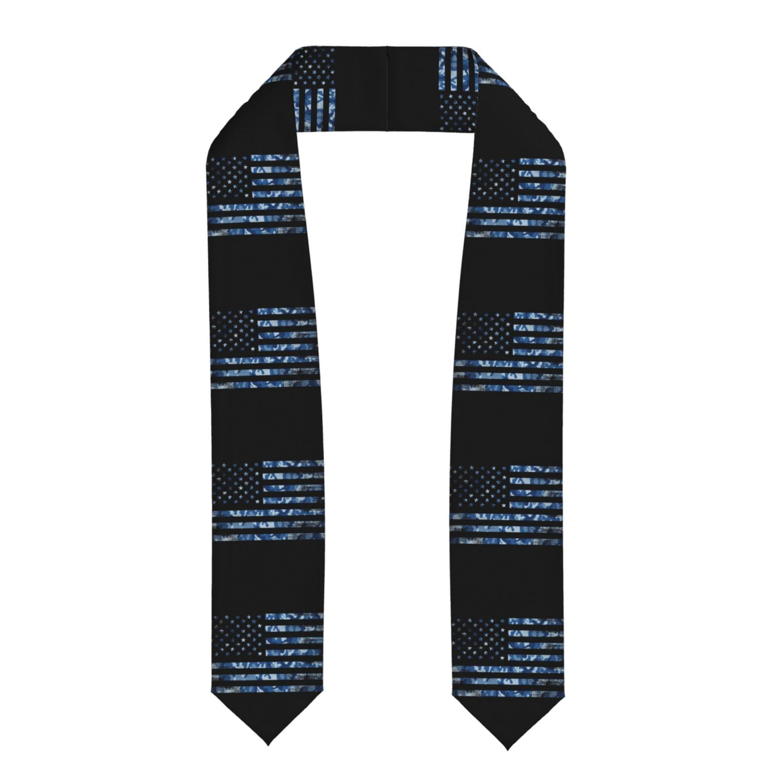Fuzoiu Navy Camouflage American Flag Print Graduation Sash,Graduation ...